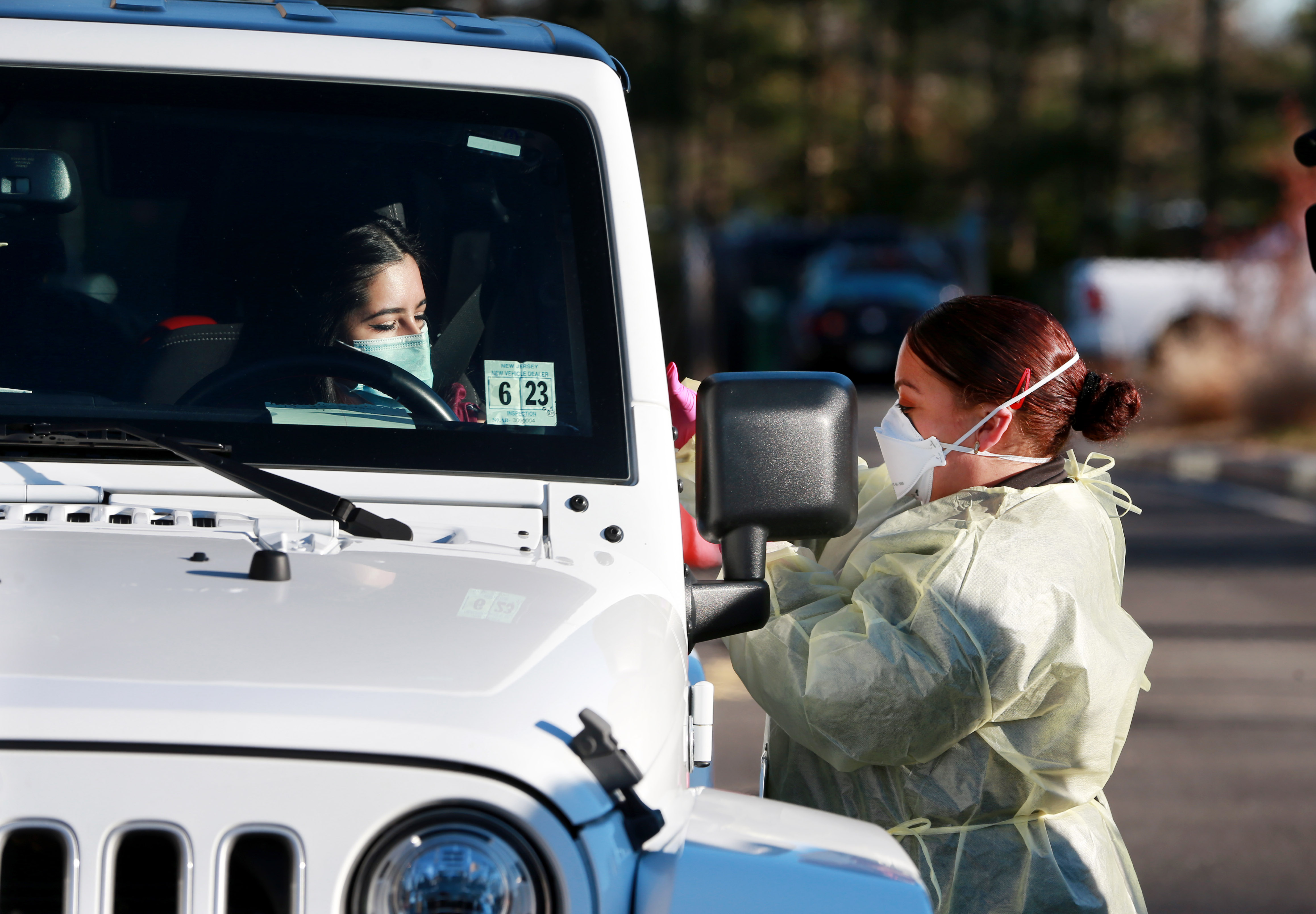 Frontline workers receive Moderna COVID-19 vaccine - nj.com