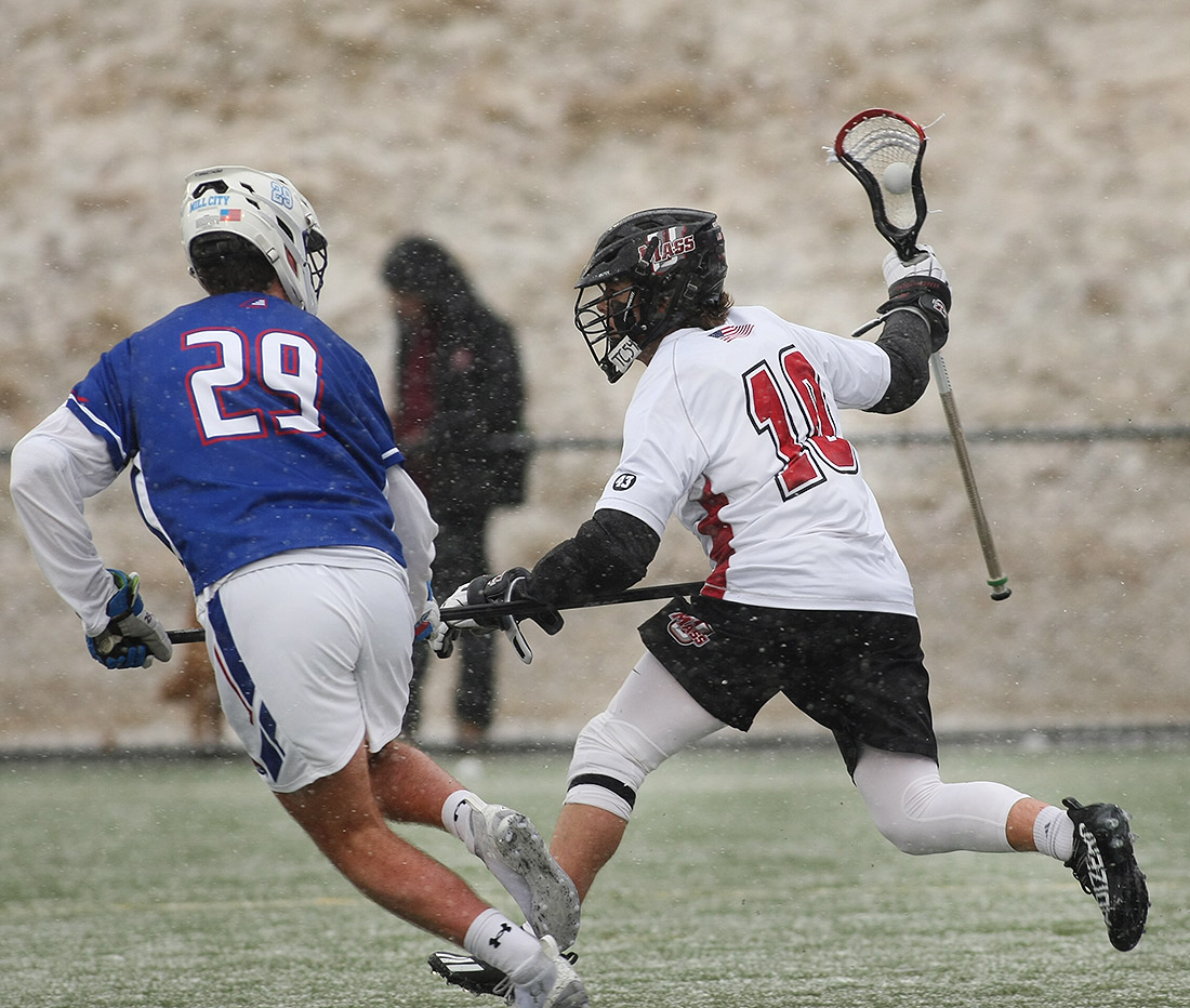 UMass Men's Lacrosse vs UMass Lowell 2/19/22 - masslive.com