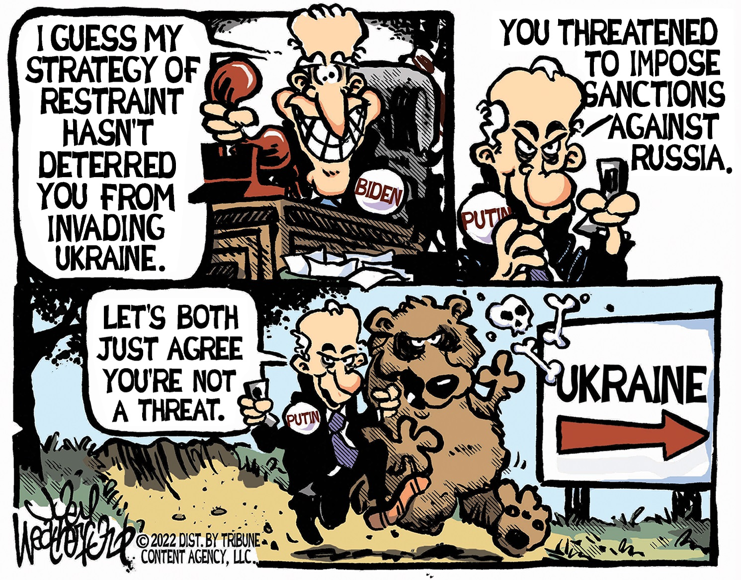 Editorial cartoons for Feb. 20, 2022 - cleveland.com