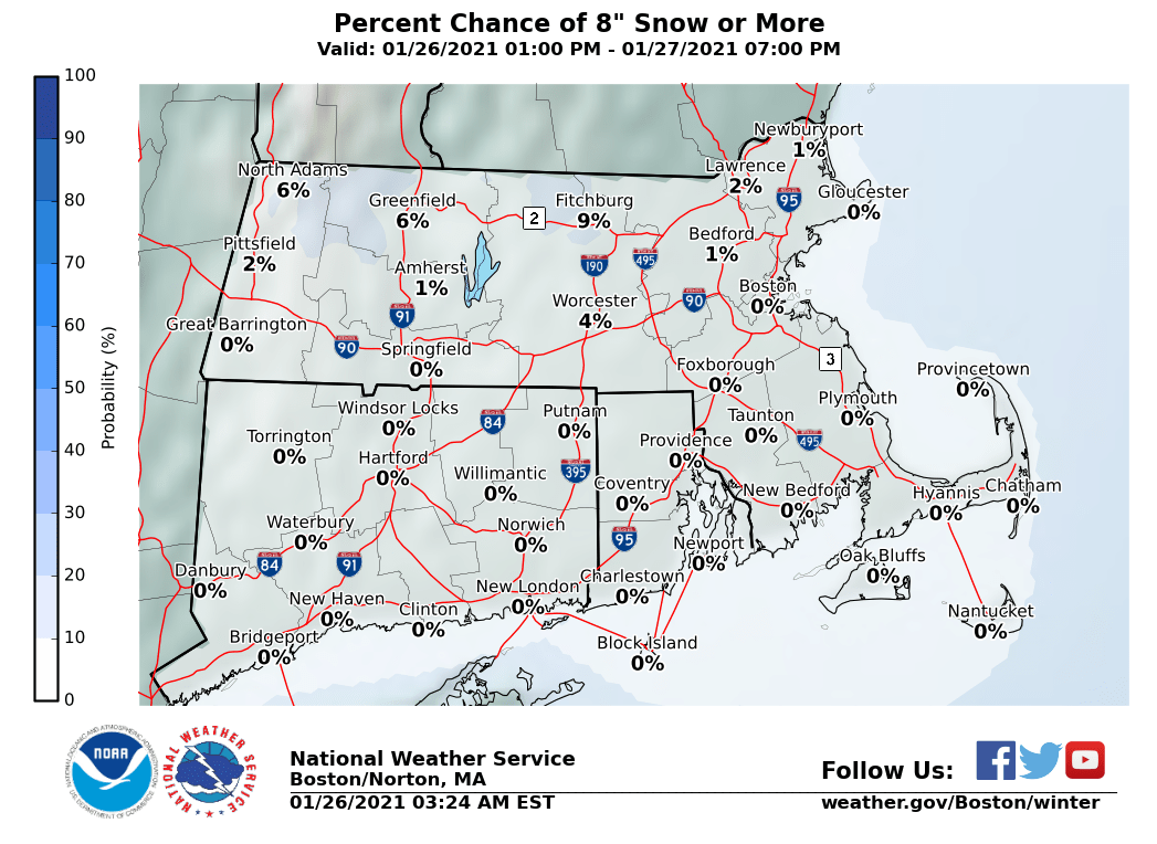 Here's how much snow to expect from Tuesday's light winter storm in ...
