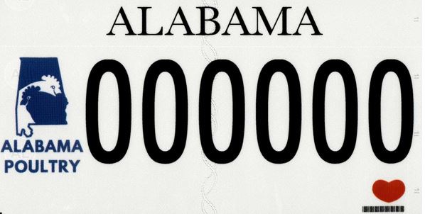 6 redesigned licensed plates in Alabama - al.com