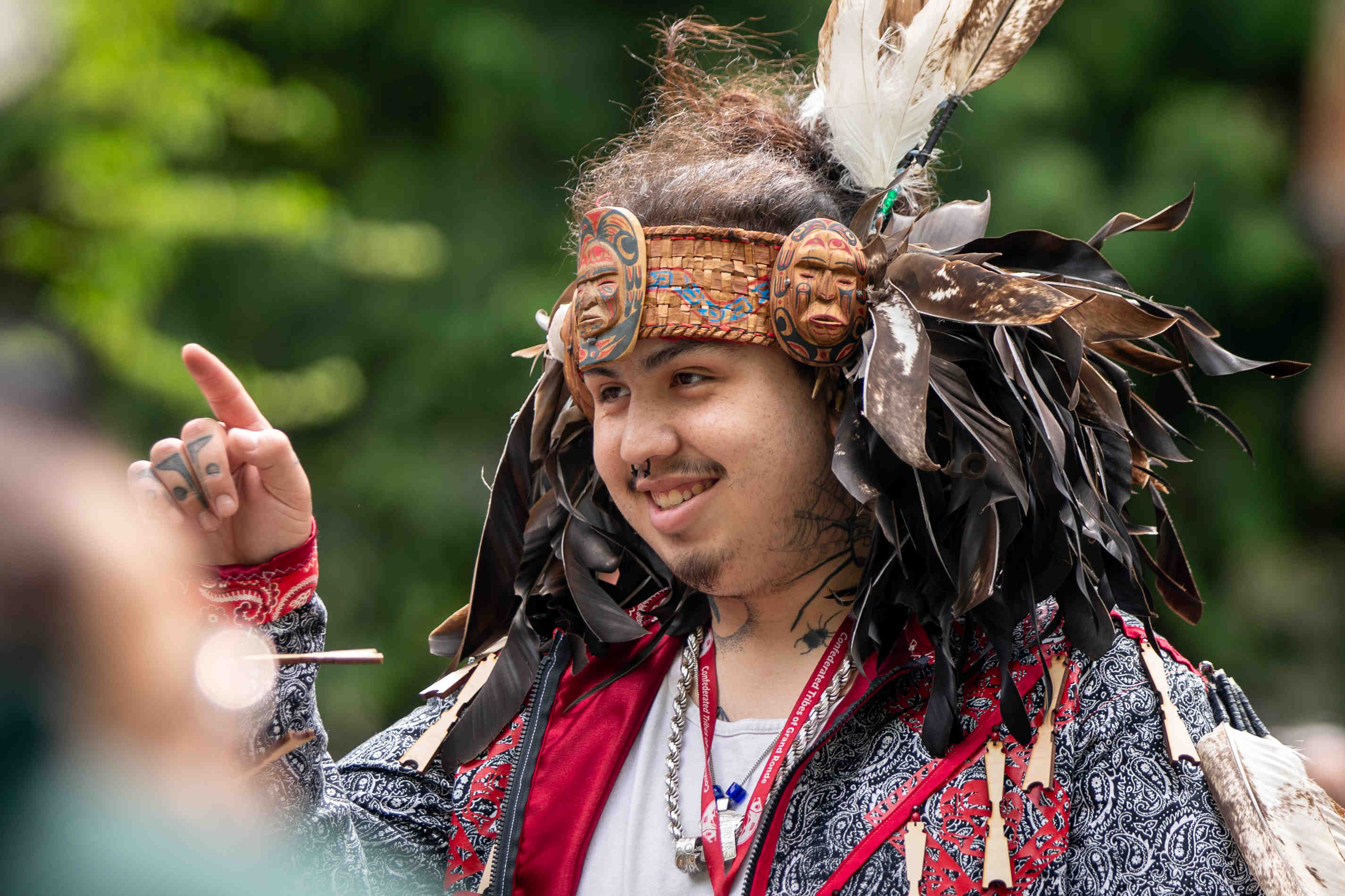 Grand Ronde tribe rallies in Portland over land dispute at Willamette ...