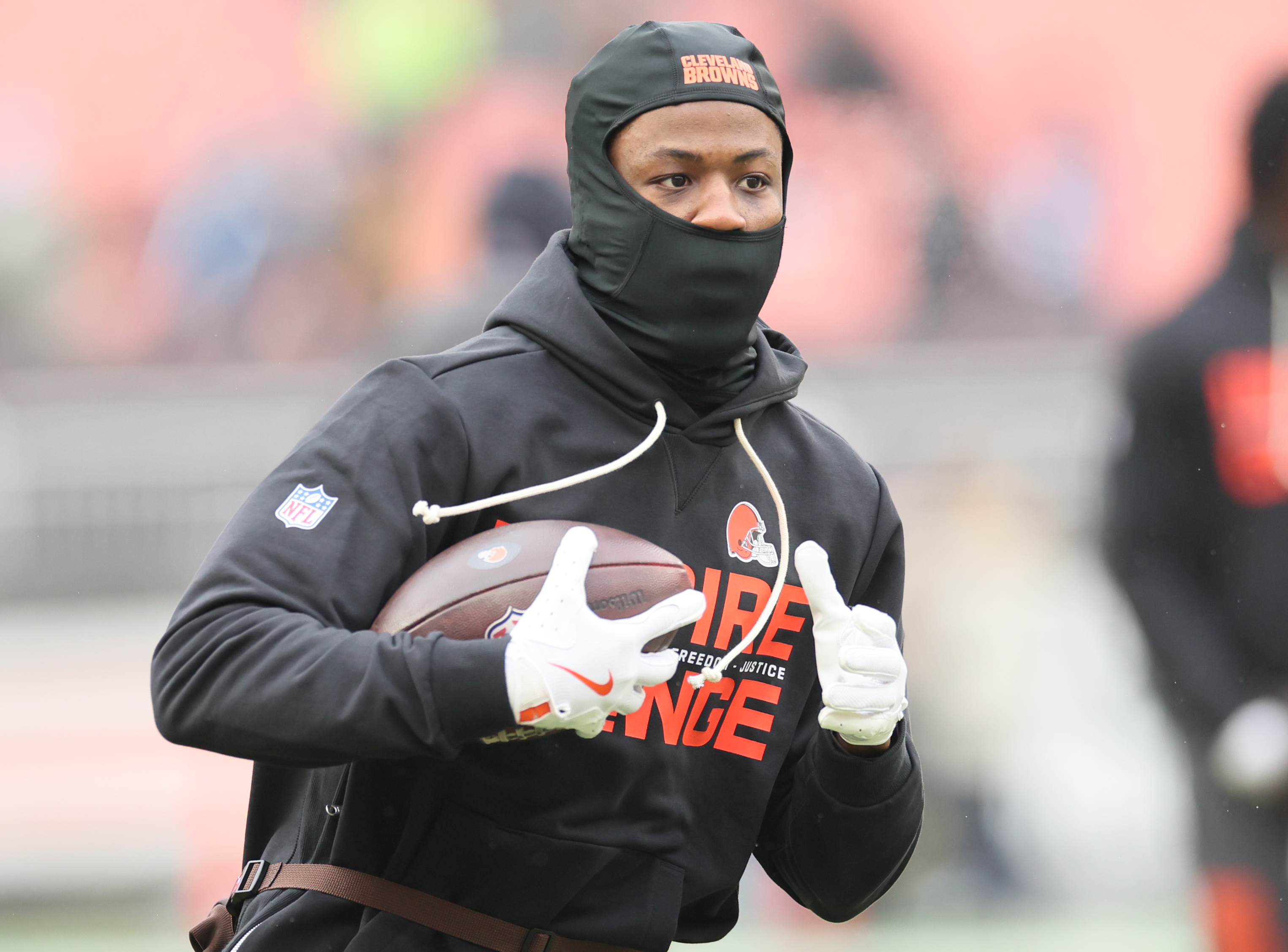Cleveland Browns receivers vs. Tennessee Titans, December 7, 2025 ...
