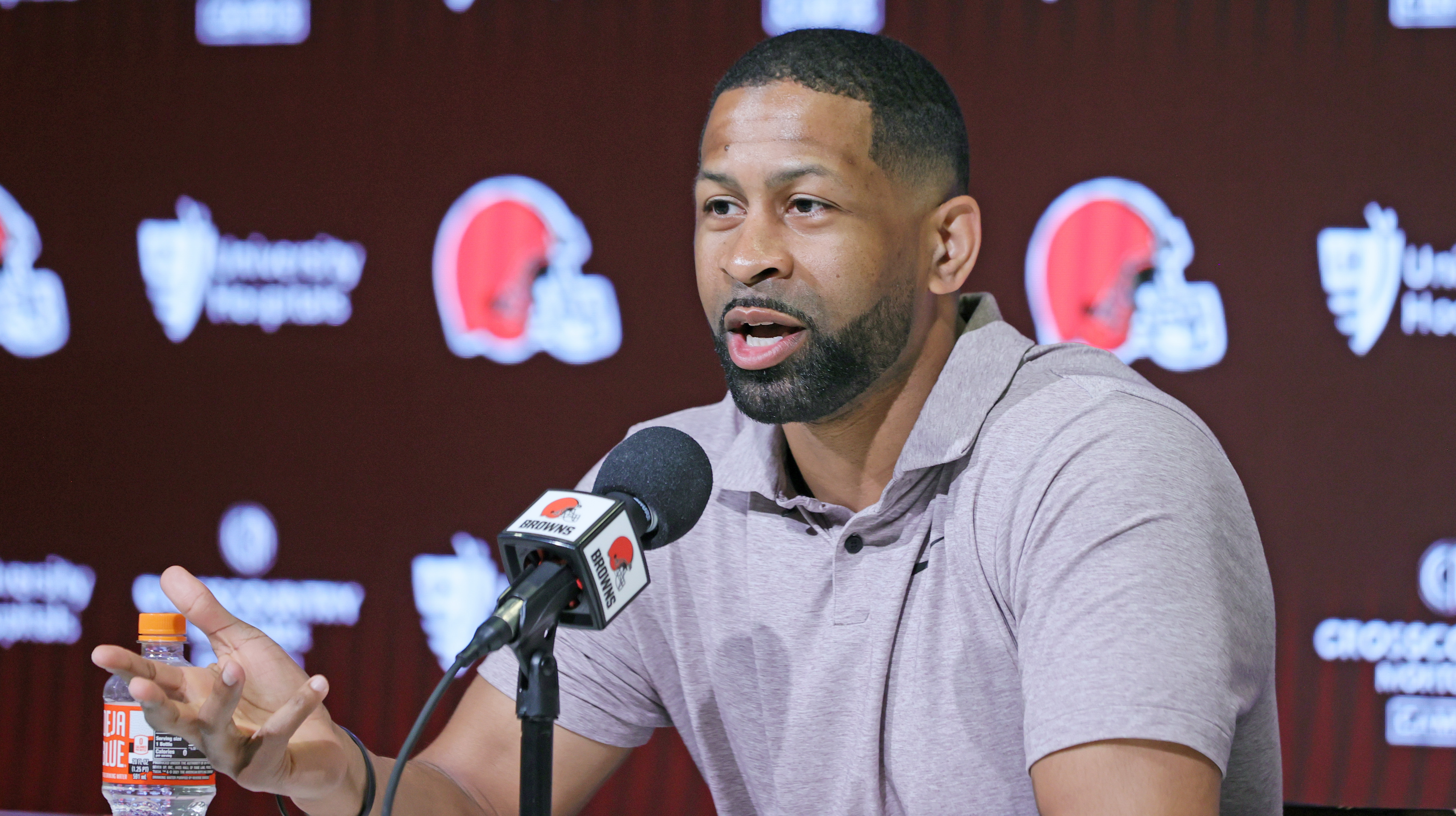 Cleveland Browns GM Andrew Berry covers NFL Draft questions, April 18 ...