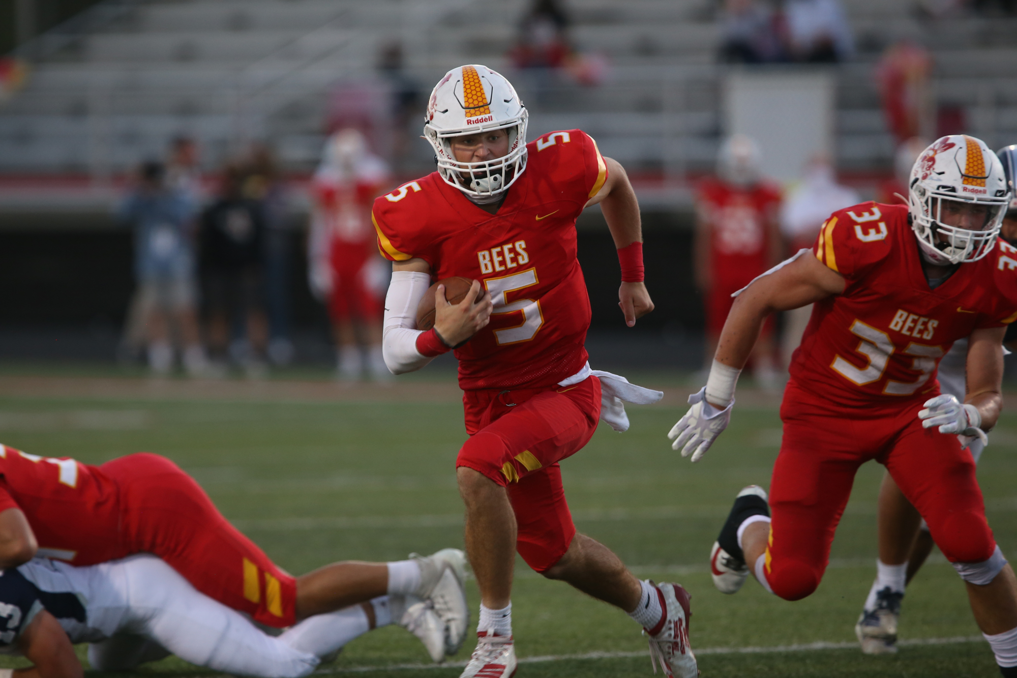 Hudson at Brecksville-Broadview Heights football, September 4, 2020 ...