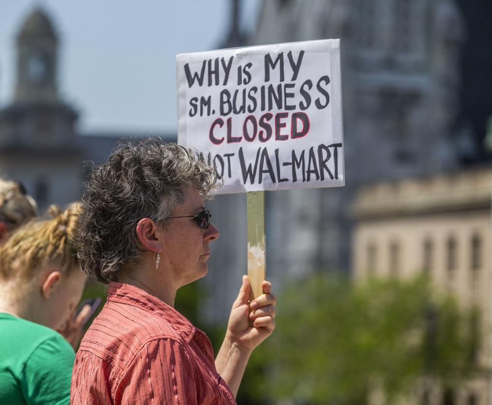 Protesters rally at Pa. Capitol to reopen the state - pennlive.com