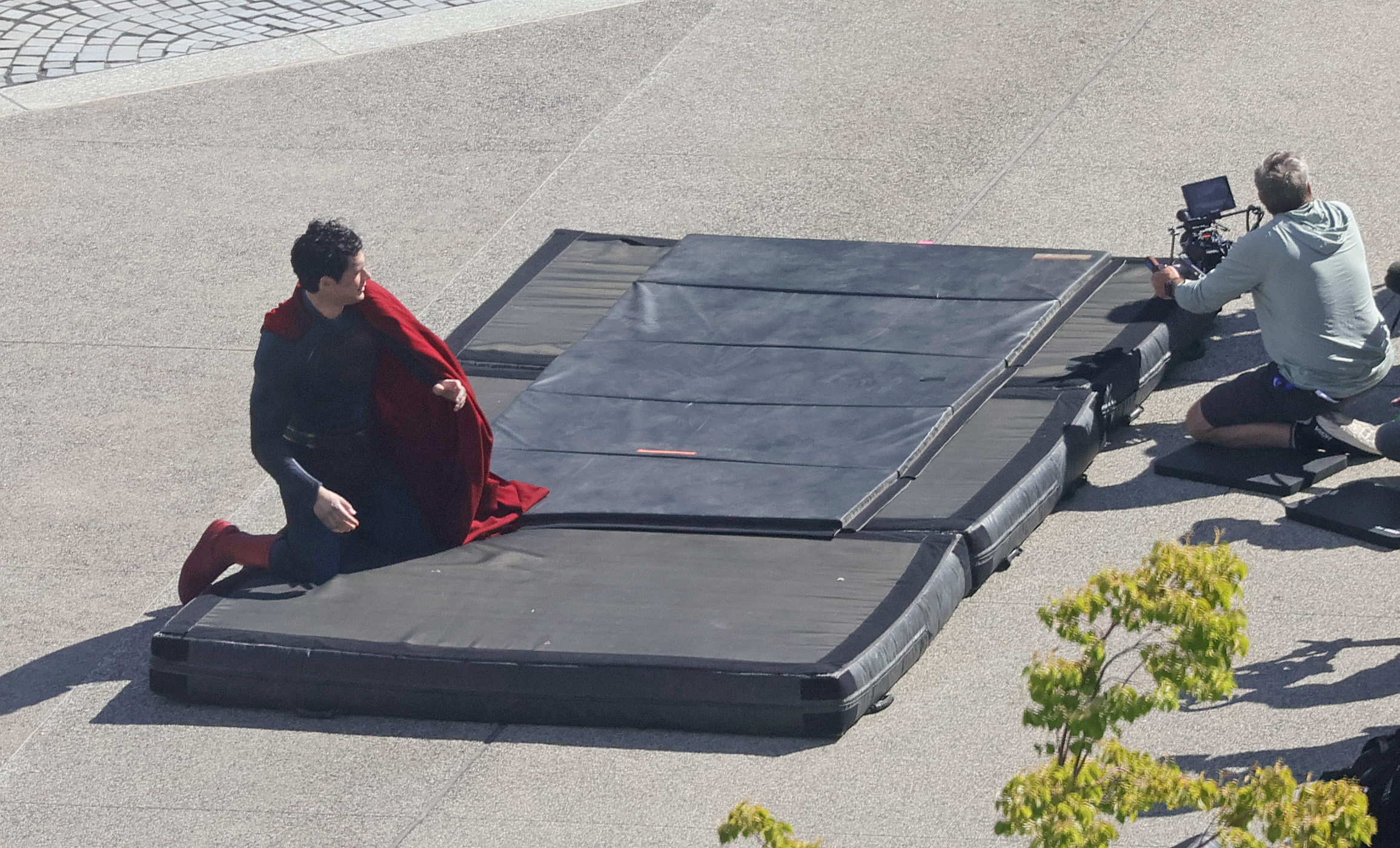 Superman movie resumes at Cleveland’s Public Square, July 2, 2024 ...