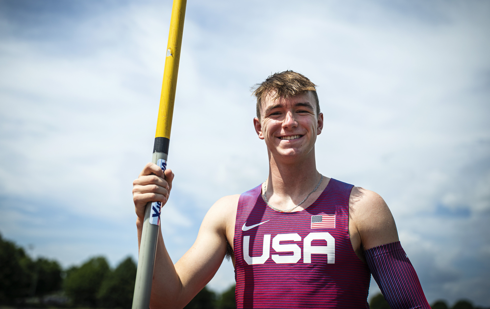 Hershey pole vault champion Justin Rogers - pennlive.com