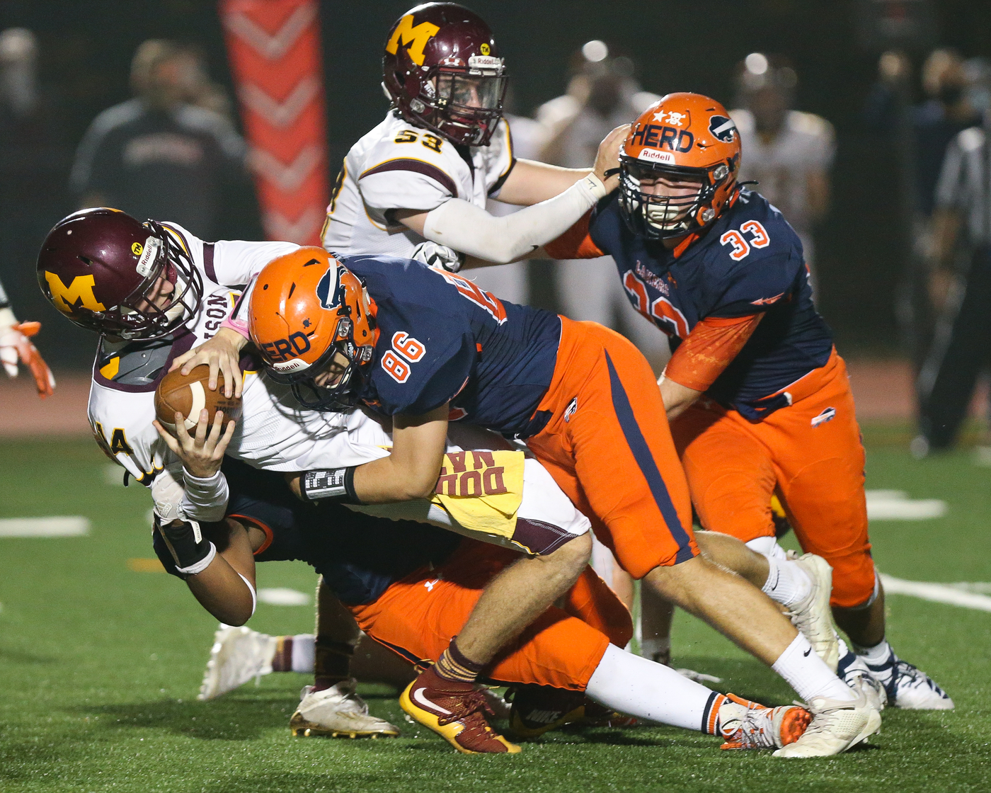 Football: Mountain Lakes defeats Madison 45-9 - nj.com