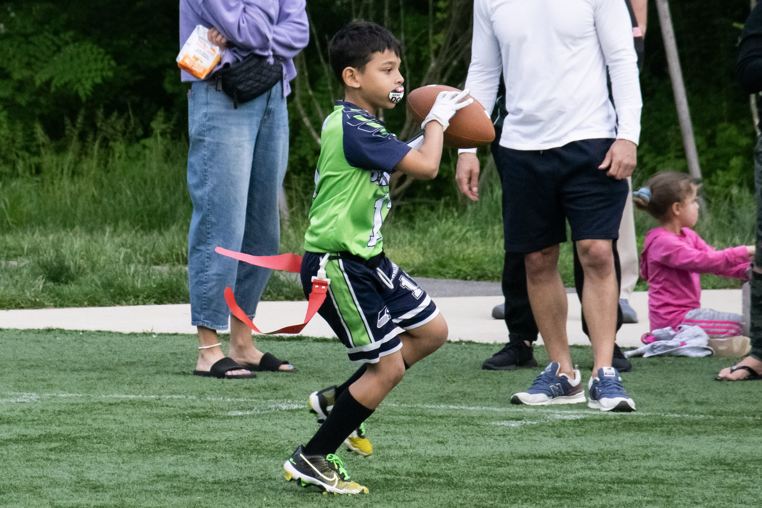 Next Level Flag Football players compete in playoffs at Bloomingdale ...