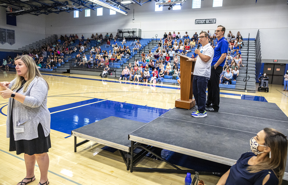 Ironman with Down syndrome Chris Nikic shares inspirational message ...