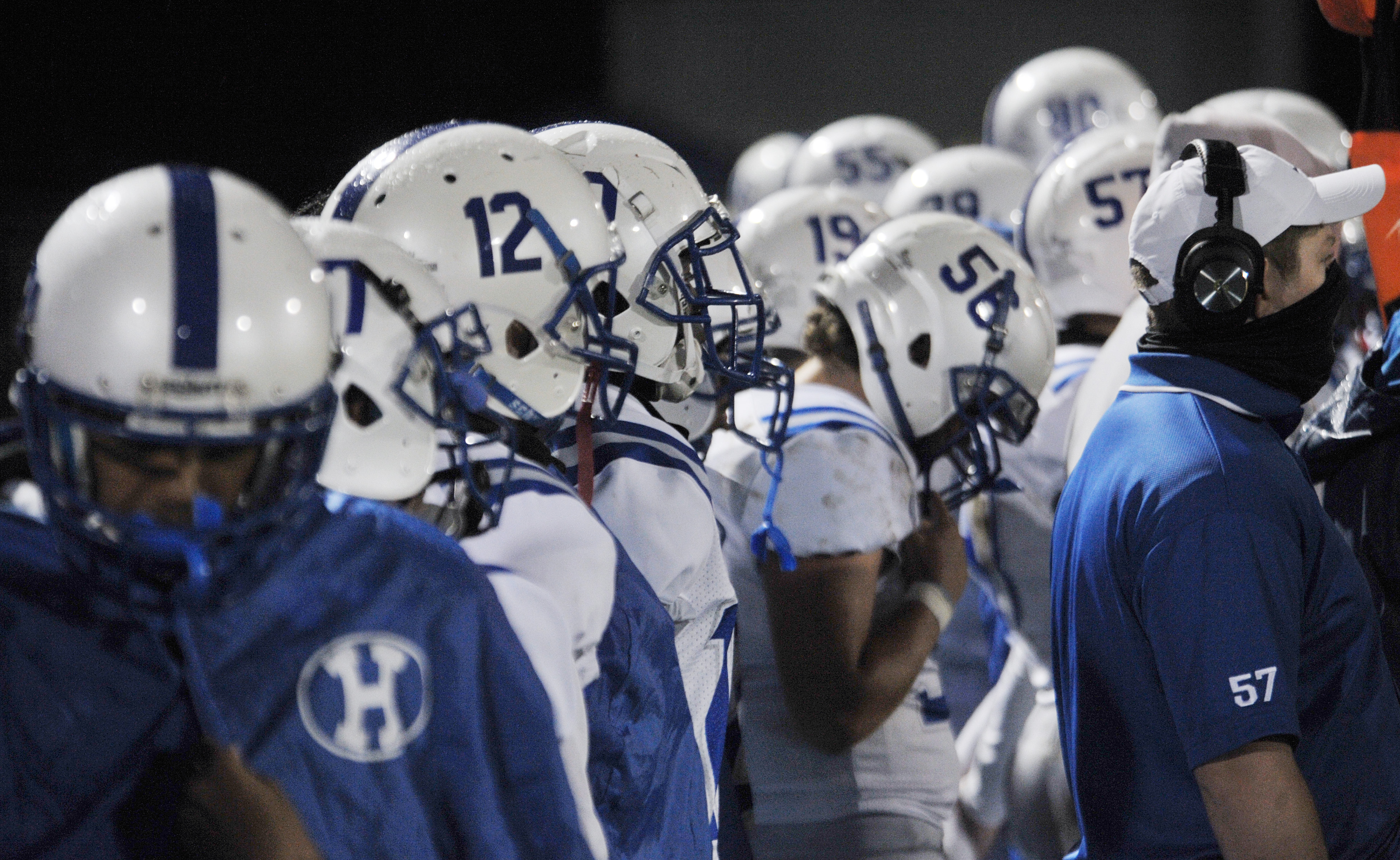 High School Football Hightstown High School at Northern Burlington High ...