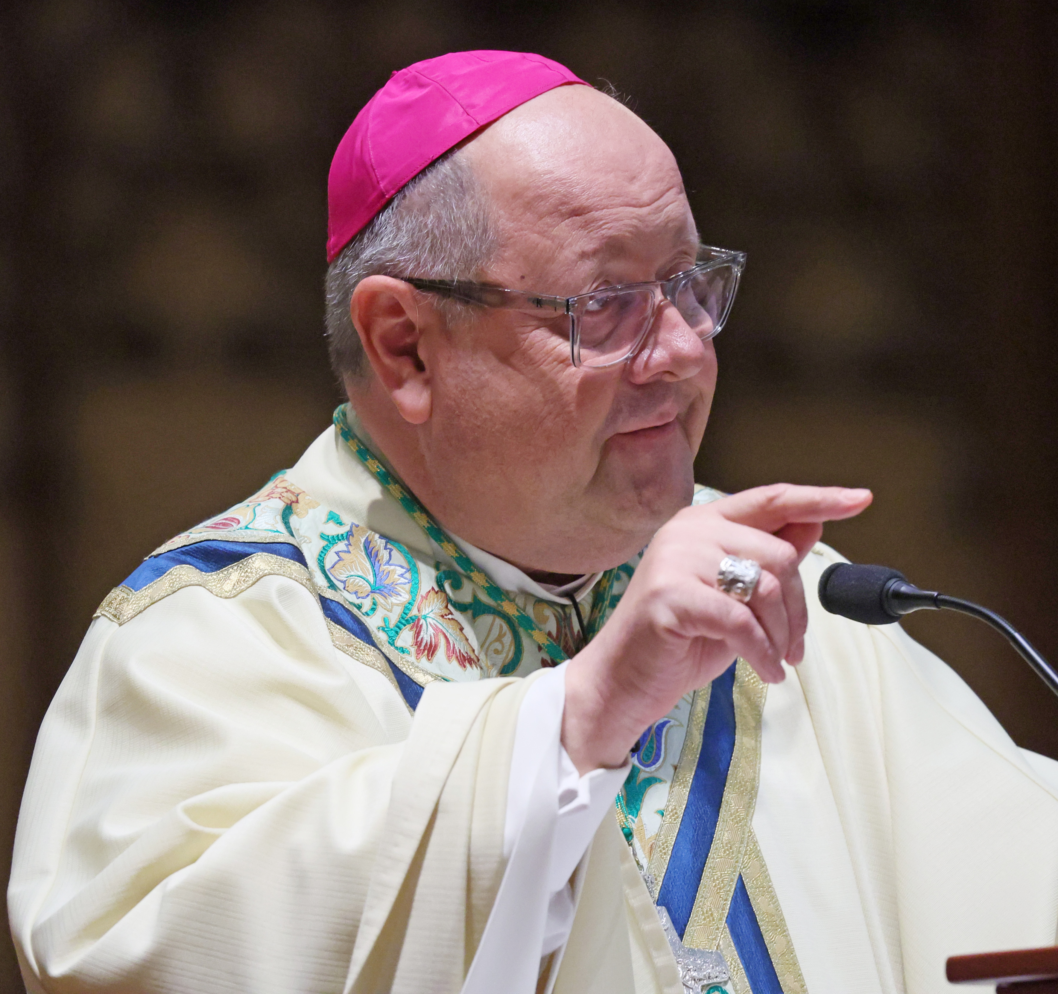 Memorial Mass for Pope Francis held at The Cathedral of St. John the ...