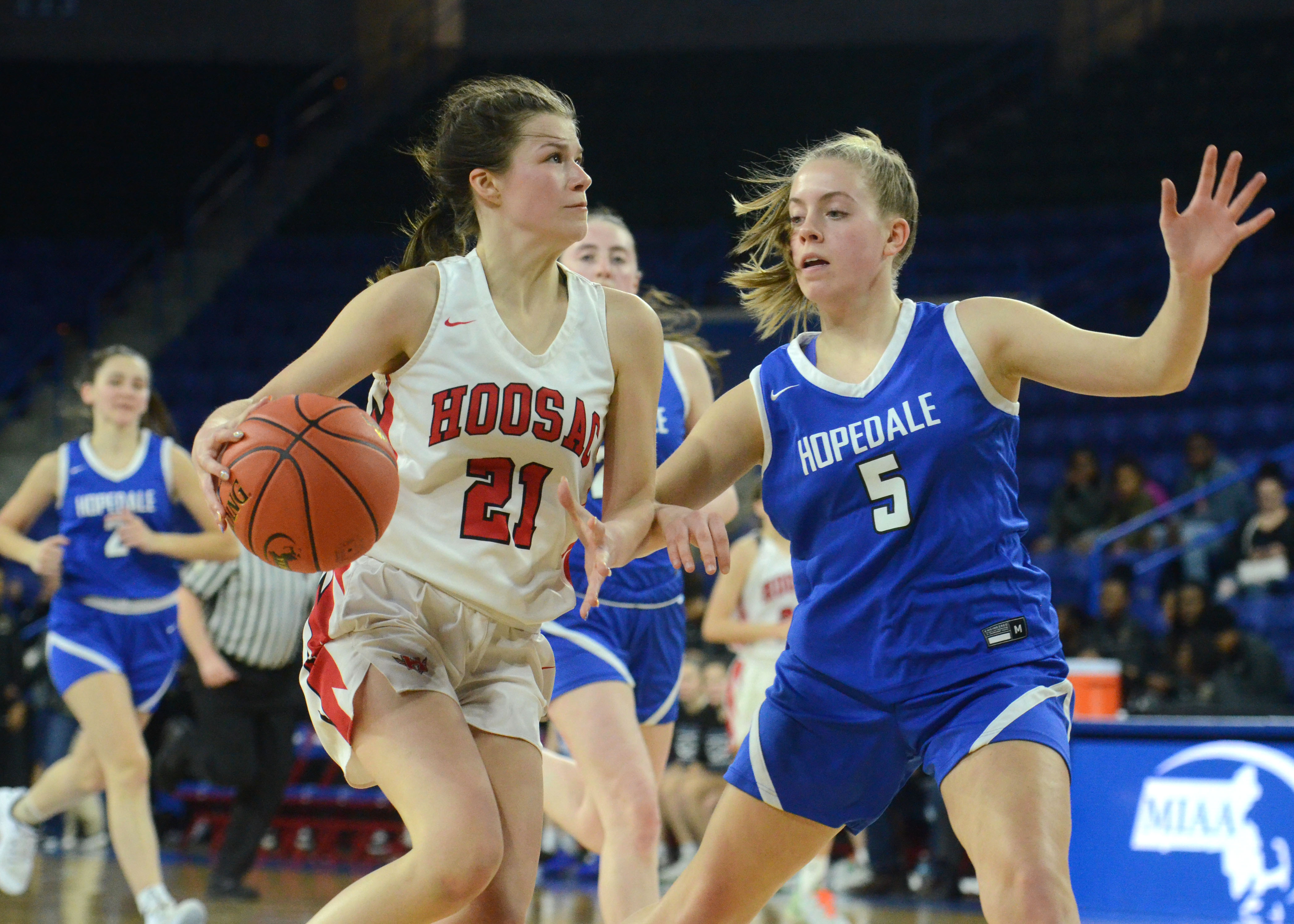 Division V Girls State Championship: Hoosac Valley vs. Hopedale ...