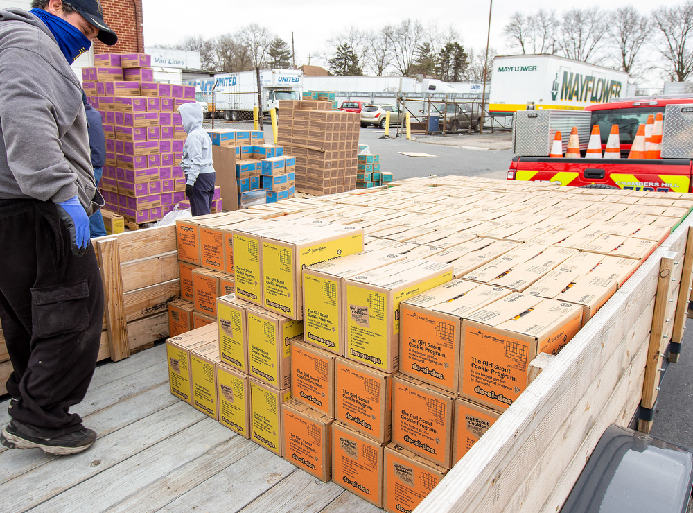 Girl Scout Cookie Mega Drop in Harrisburg - pennlive.com