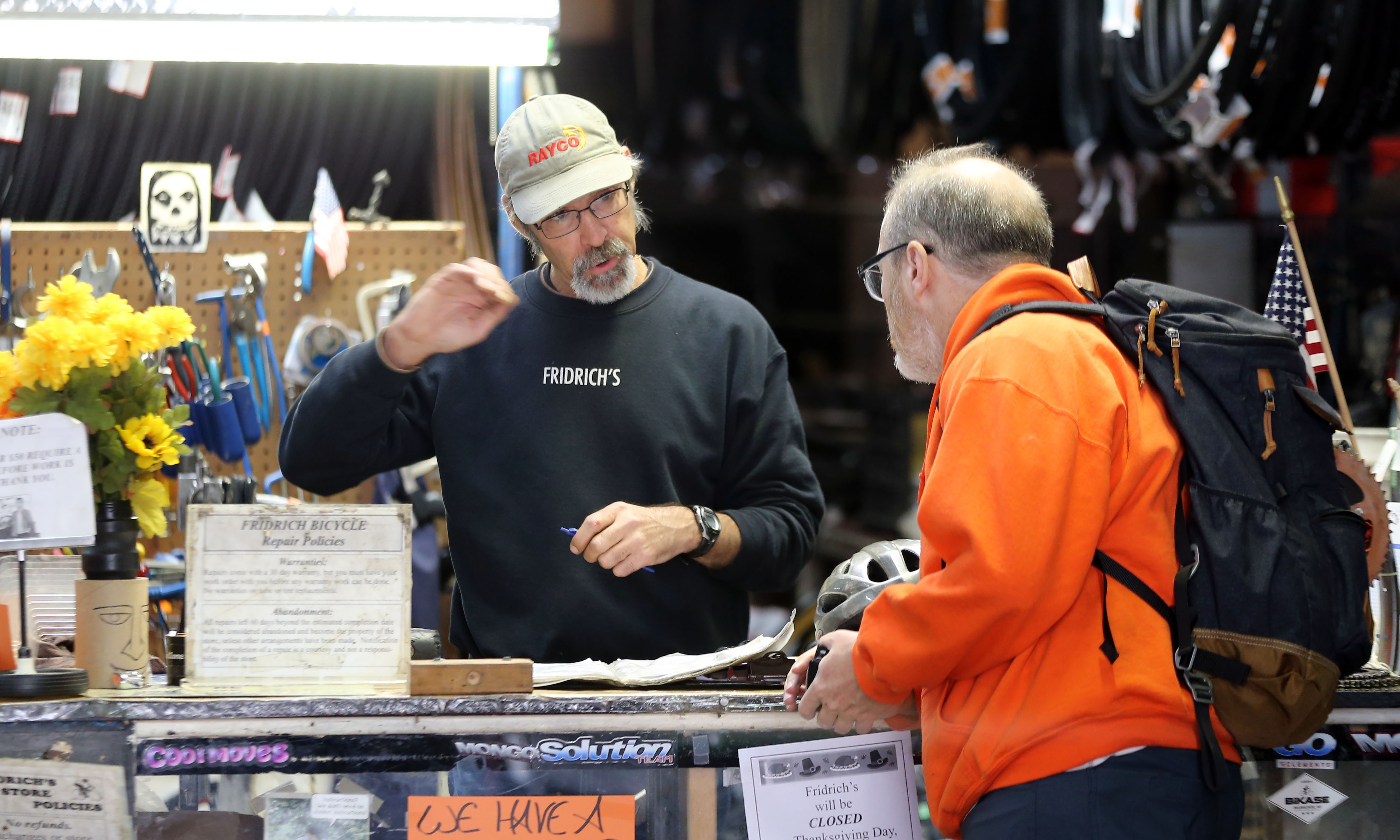 Fridrich Bicycle in Ohio City, November 8, 2021 - cleveland.com