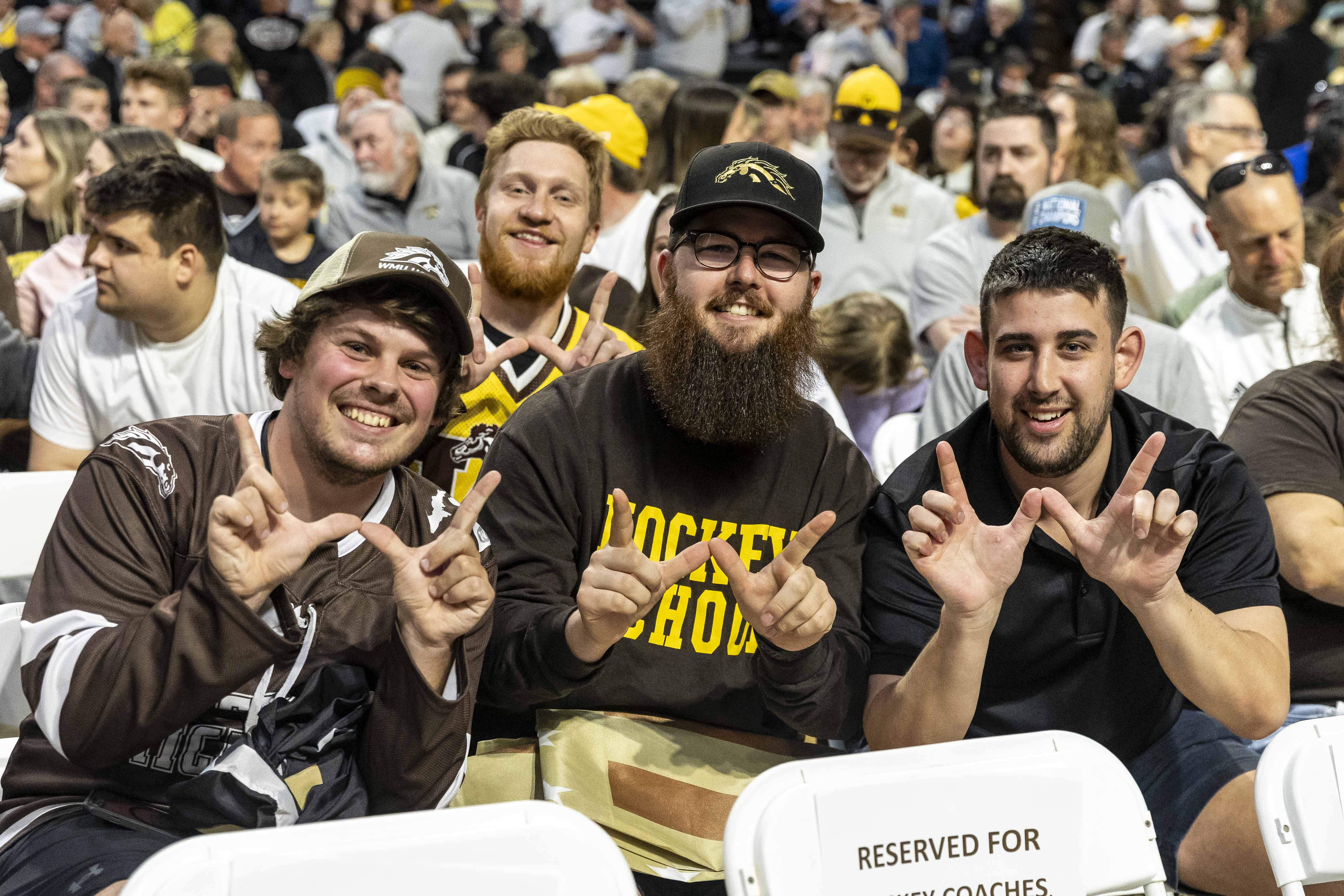Fans join WMU hockey in celebrating NCAA title during ‘National ...