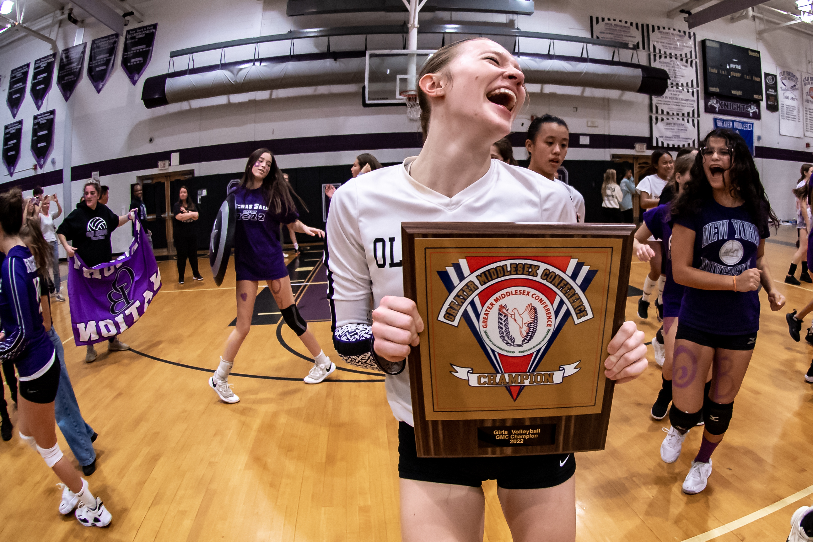 GIRLS VOLLEYBALL: Monroe vs Old Bridge (GMC Final) on October 25, 2022 ...