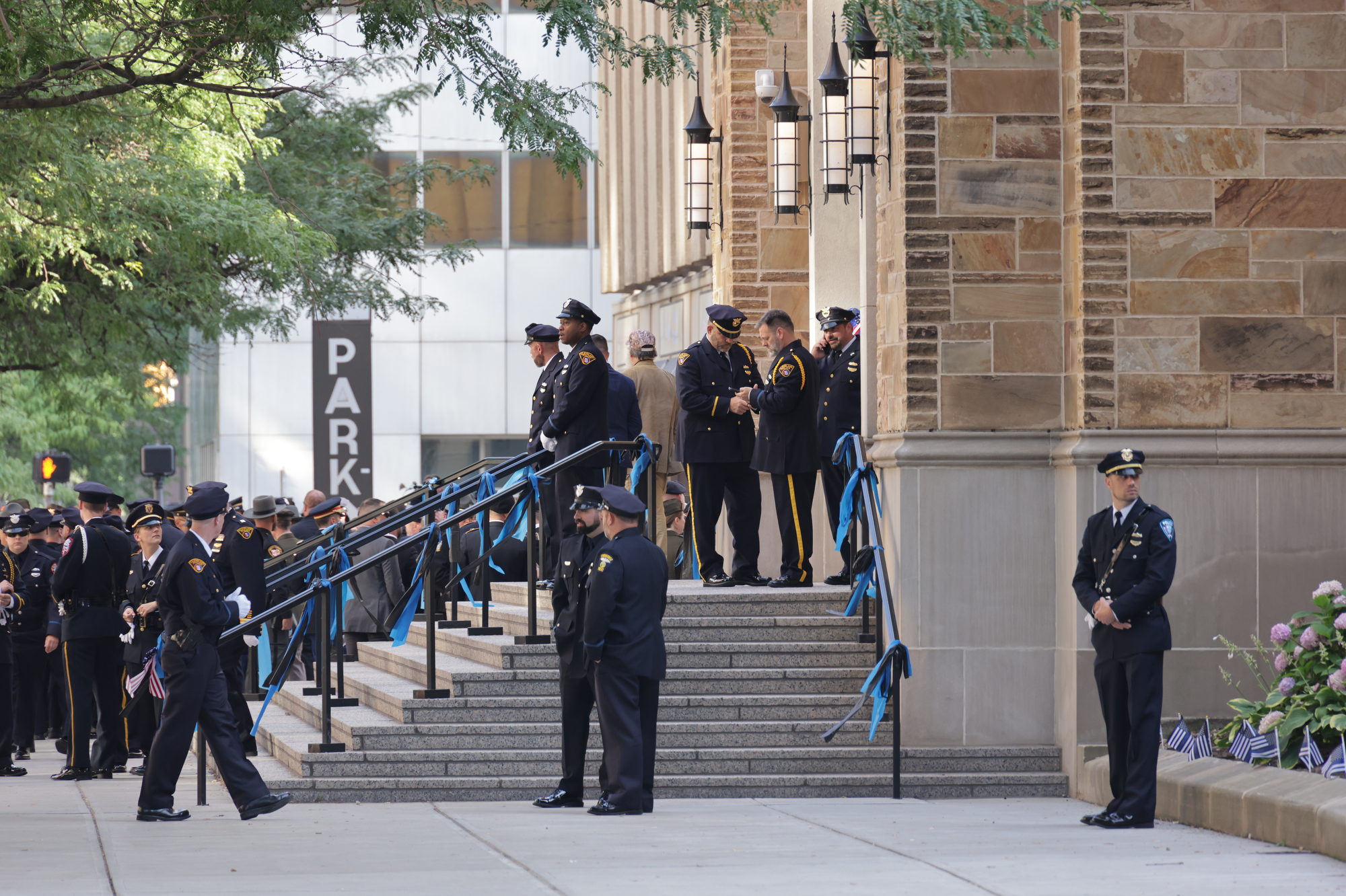 Cleveland officer Jamieson Ritter memorial service - cleveland.com