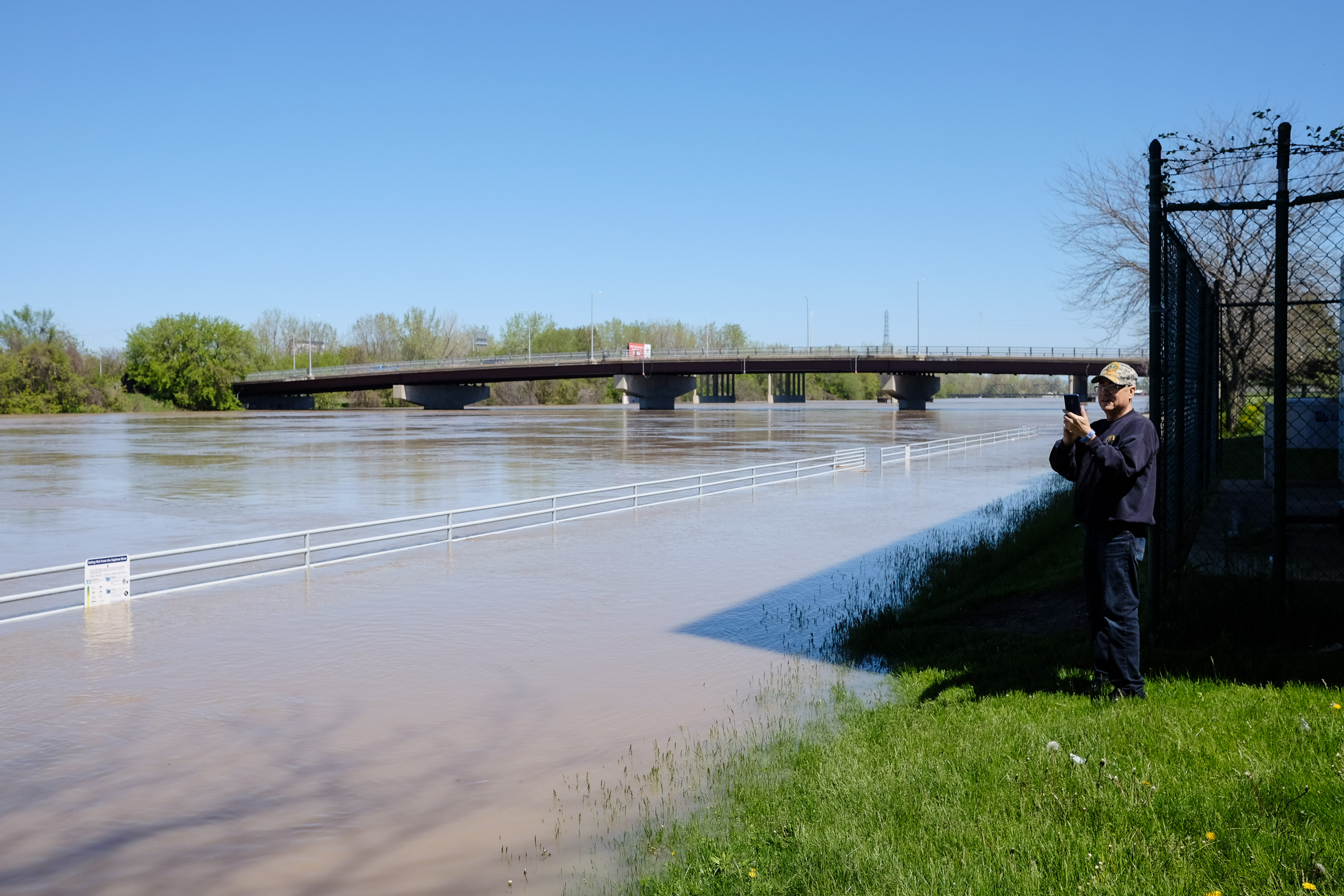 Saginaw River swells after historic flooding - mlive.com