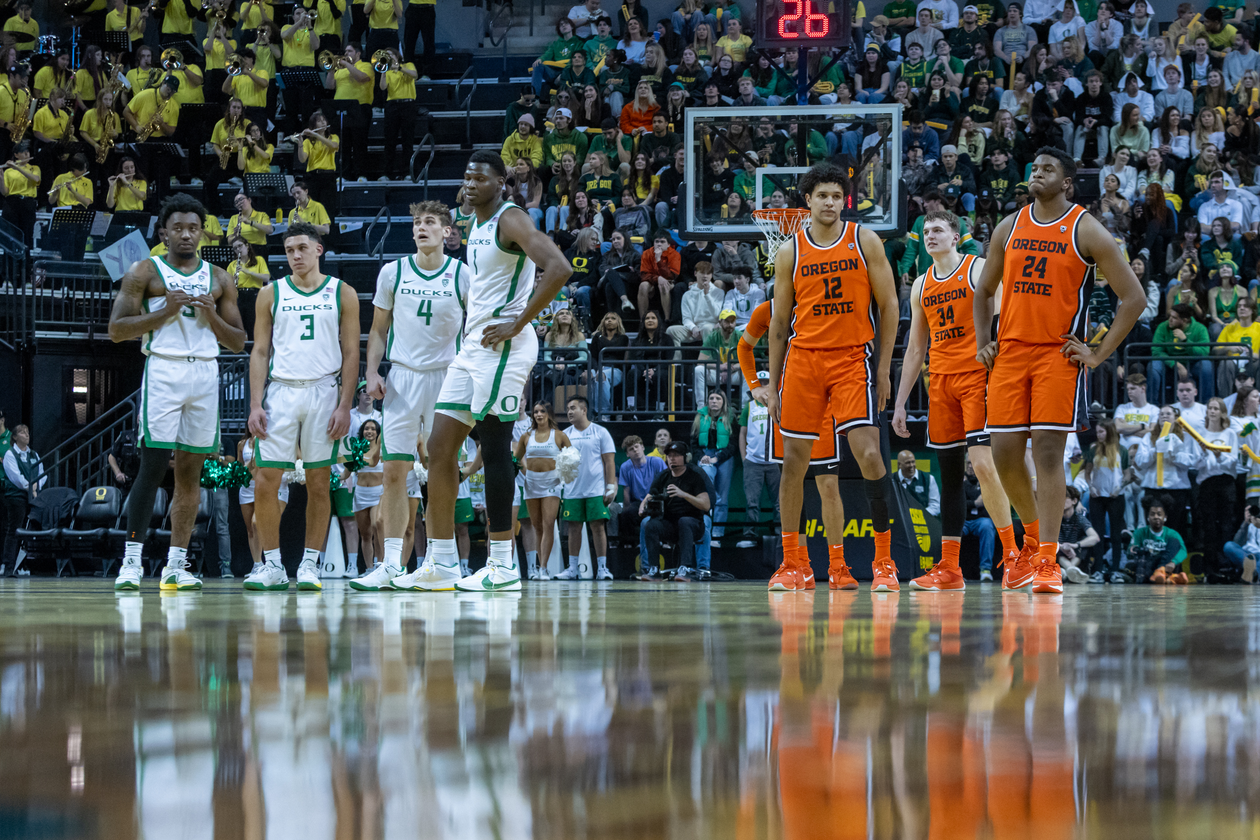Oregon Ducks vs. Oregon State Beavers men's basketball: Feb. 28, 2024 ...