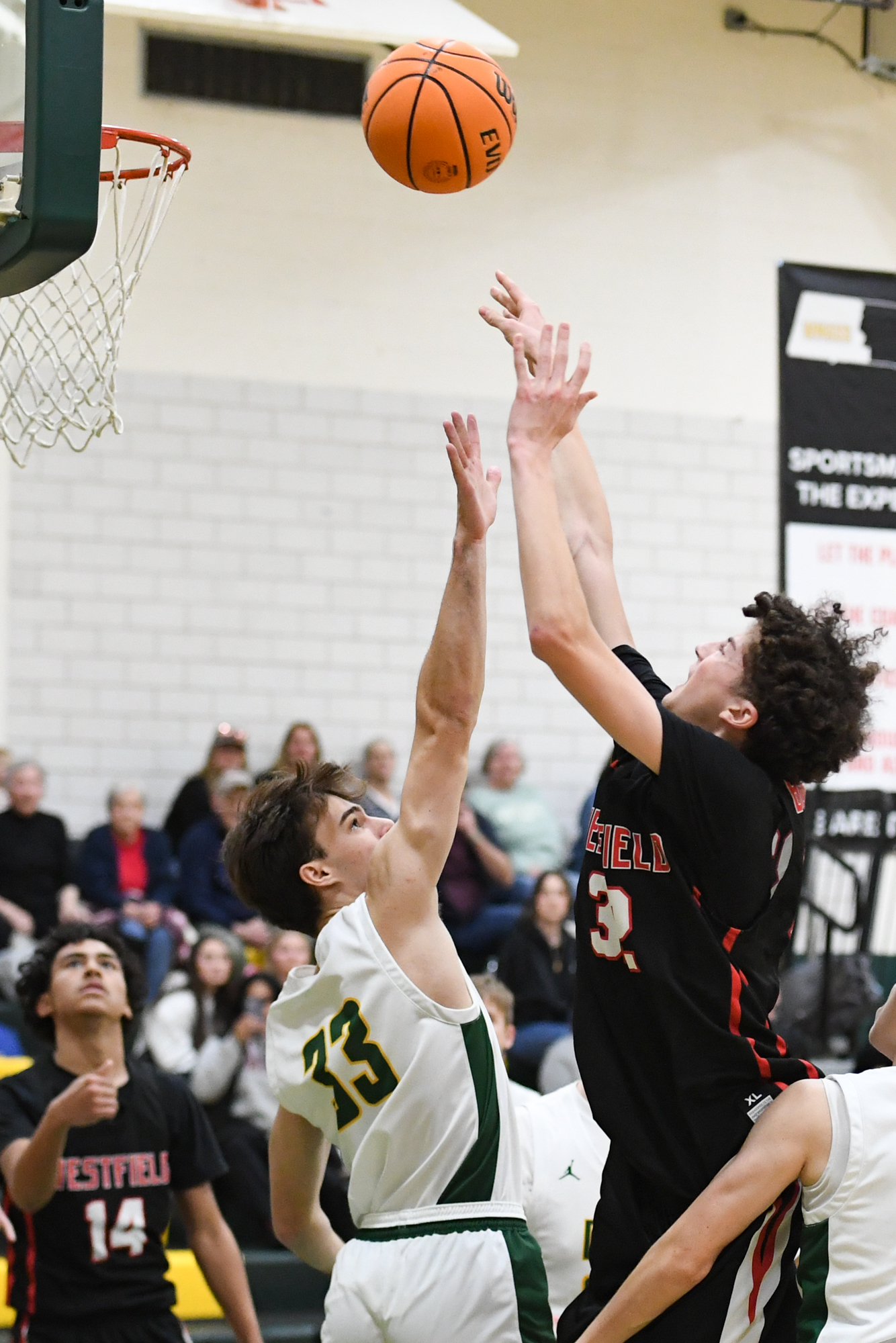 1-2-26 Westfield Bombers boys basketball at Southwick Regional Rams ...
