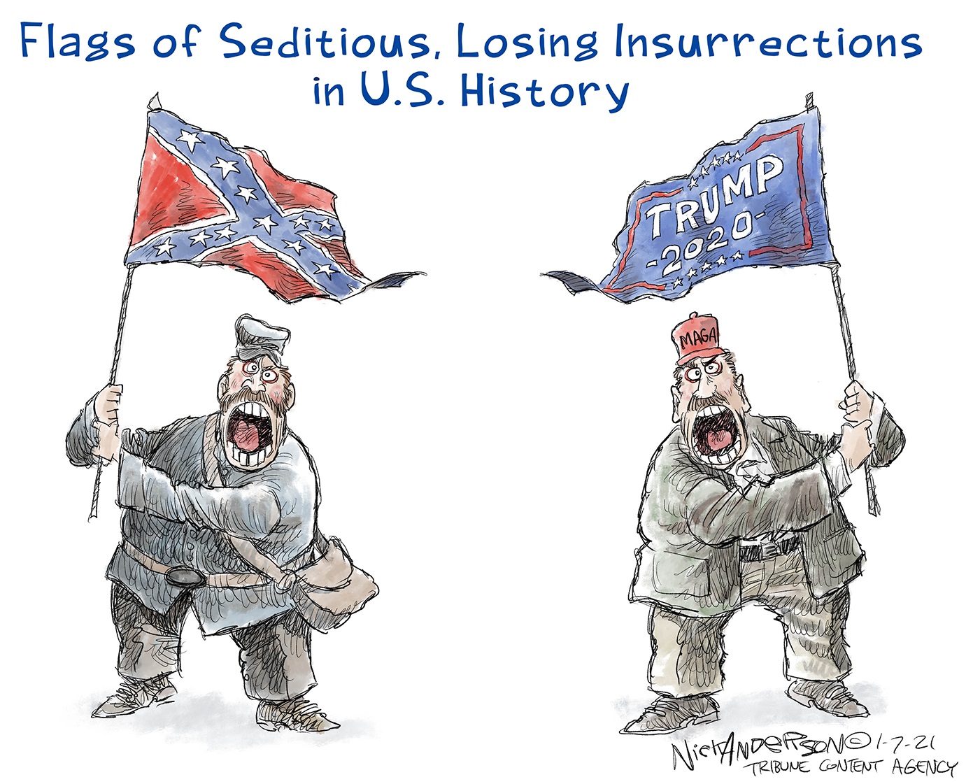 Editorial cartoons for Jan. 10, 2021 - syracuse.com