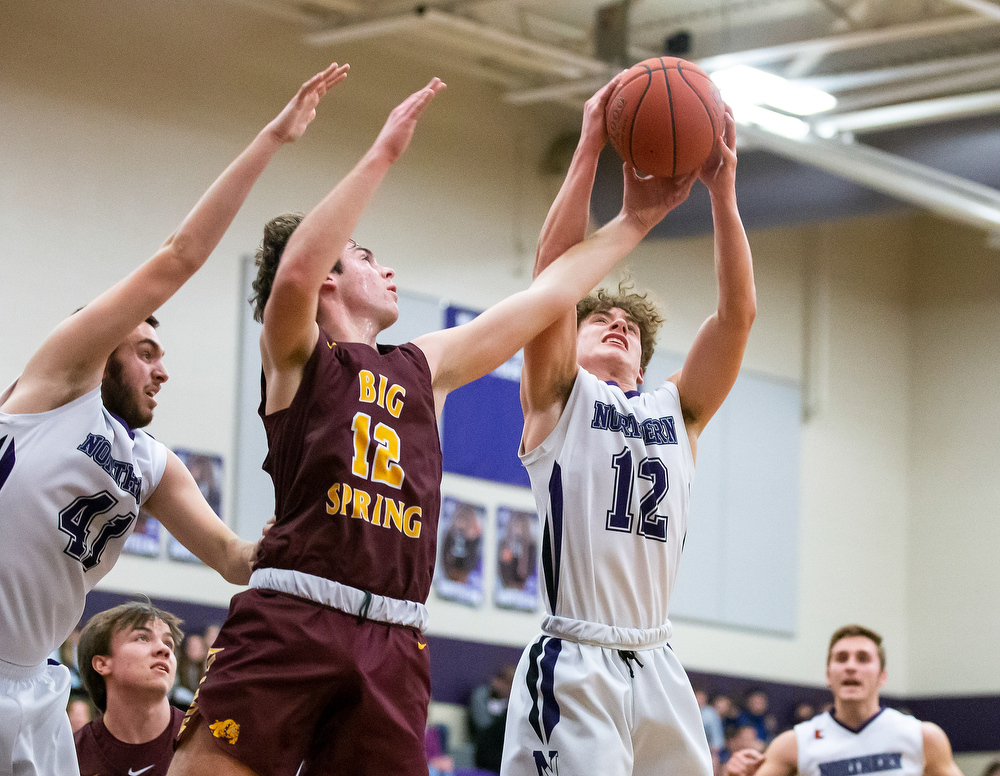Big Spring defeats Northern 59-53 in boys high school basketball ...