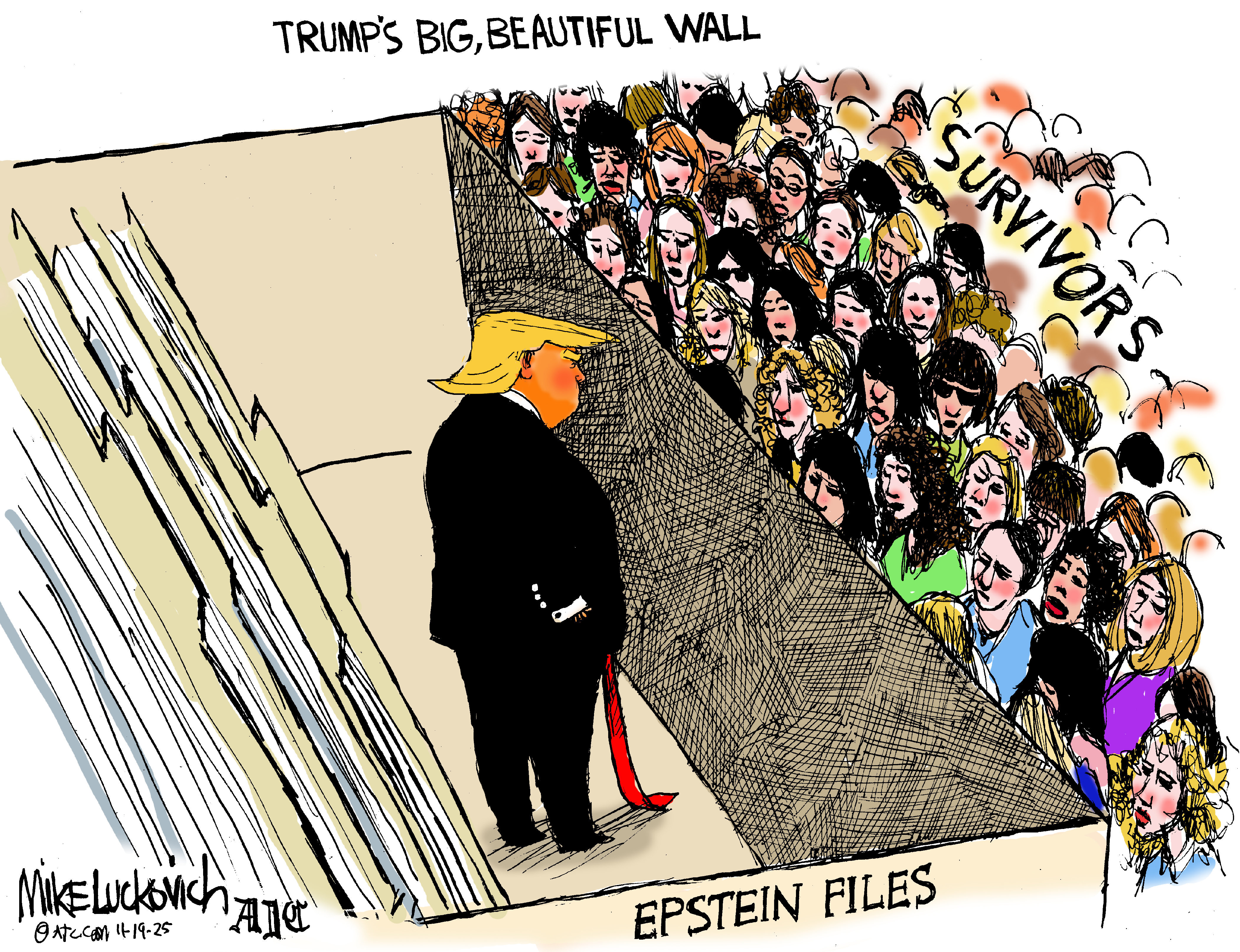 Editorial cartoons for Nov. 23, 2025 - oregonlive.com