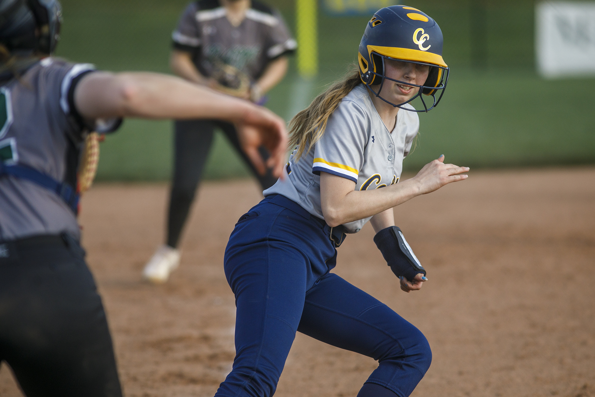 Cedar Cliff plays Central Dauphin during a high school softball game ...
