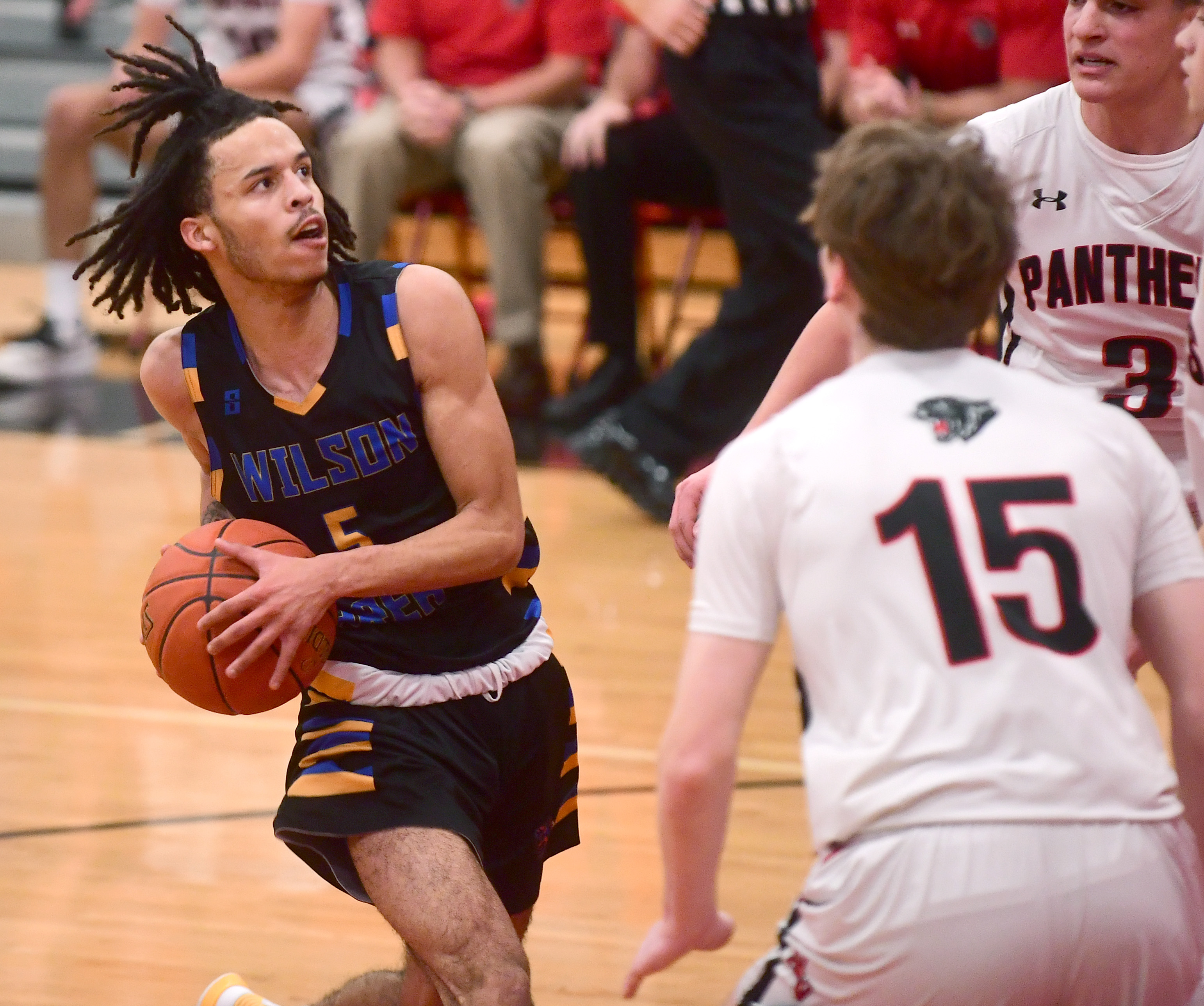 Colonial League boys basketball tournament first round: Wilson vs ...
