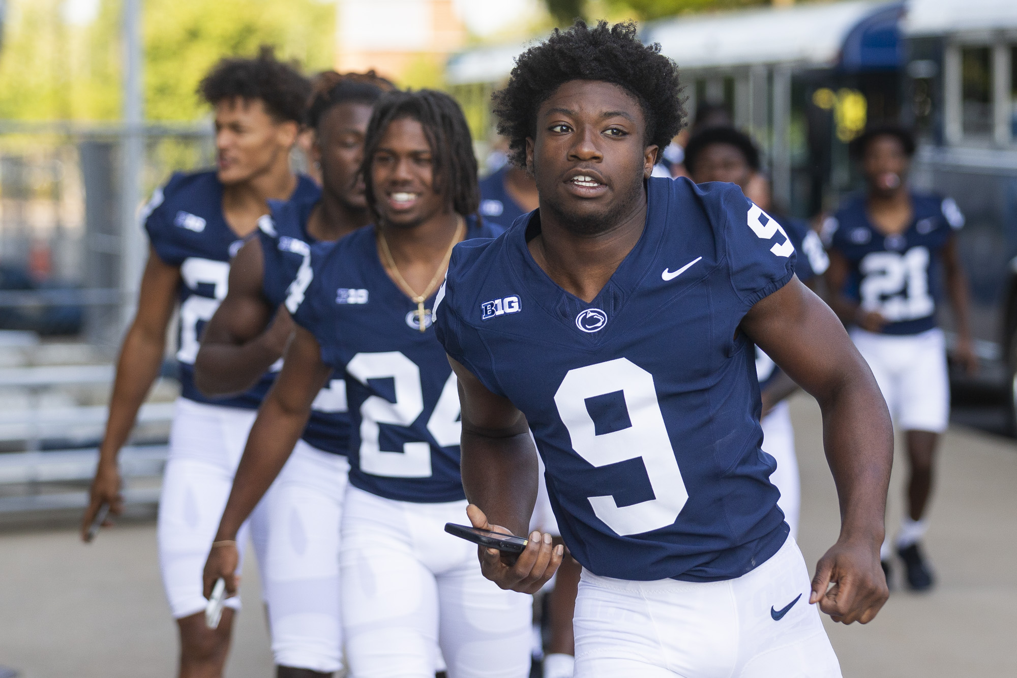 Penn State freshmen at football picture day - pennlive.com