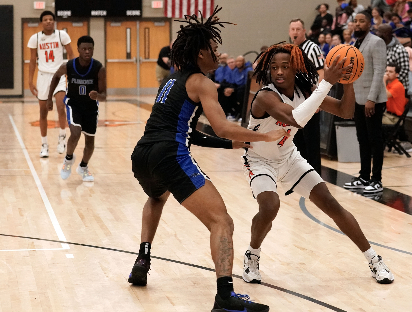 7A Area 8 Boys Varsity Basketball Tournament at Austin High School Wed ...