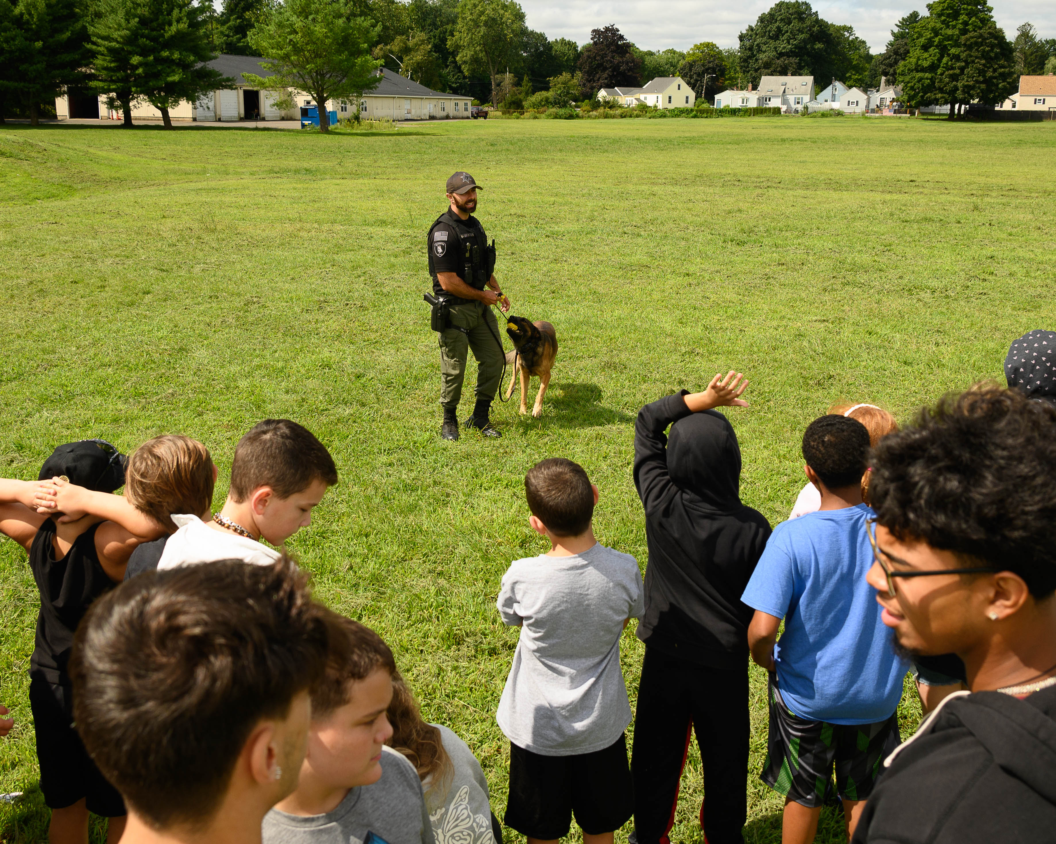 Sheriffs K9 Demonstration at Westfield Boys & Girls Club - masslive.com
