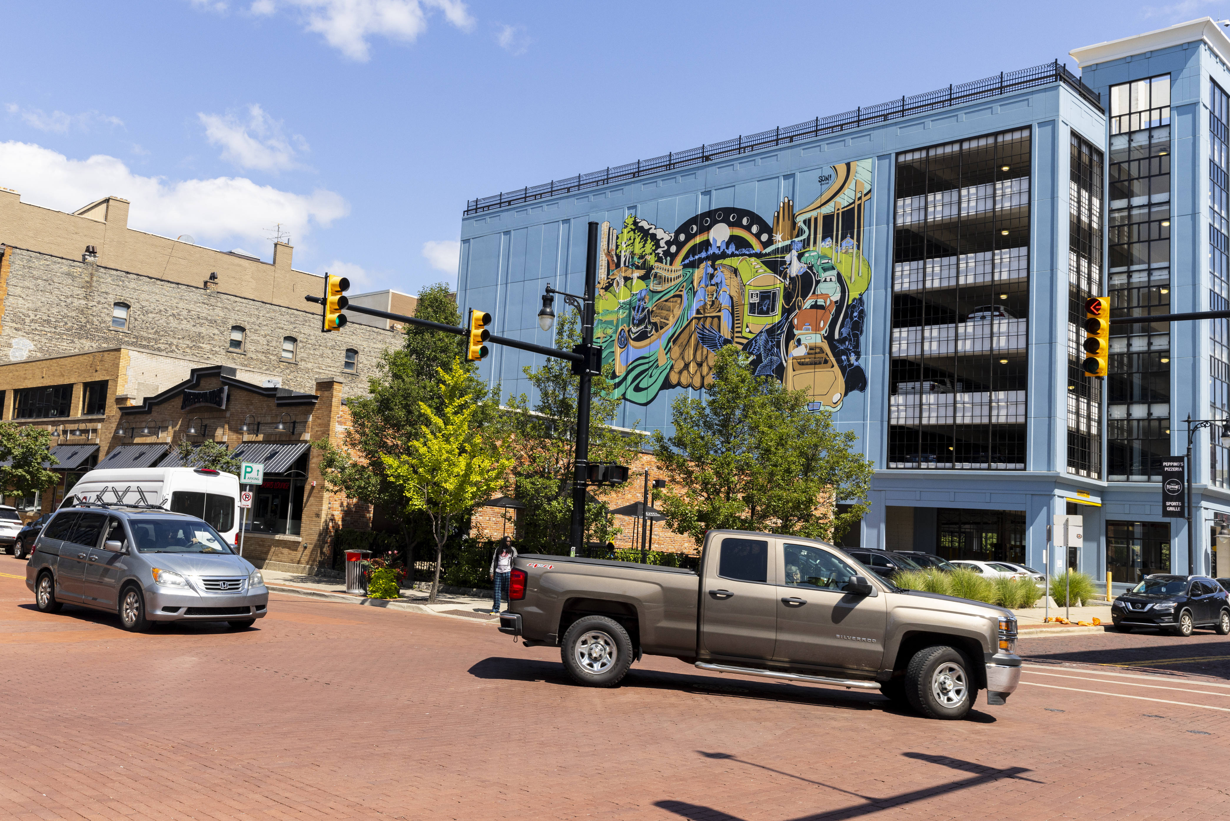 Indigenous-inspired mural downtown Grand Rapids - mlive.com