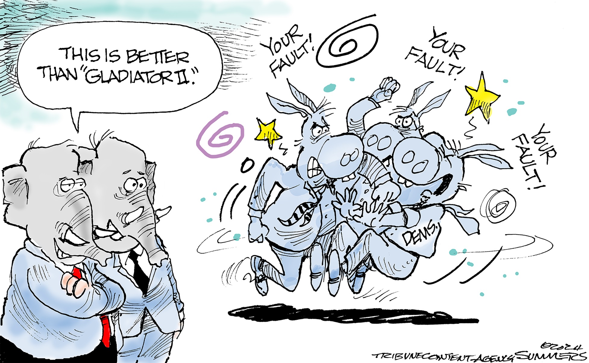 Editorial cartoons for Dec. 8, 2024 - cleveland.com