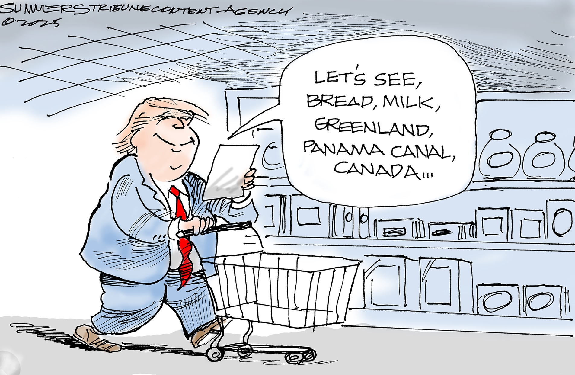 Editorial cartoons for Jan. 12, 2025 - cleveland.com