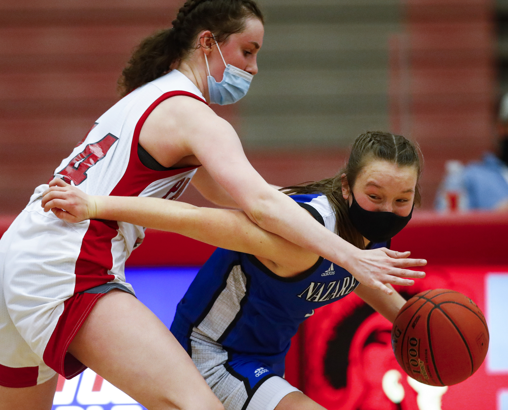Parkland girls basketball hosts Nazareth on Feb. 11, 2021 ...