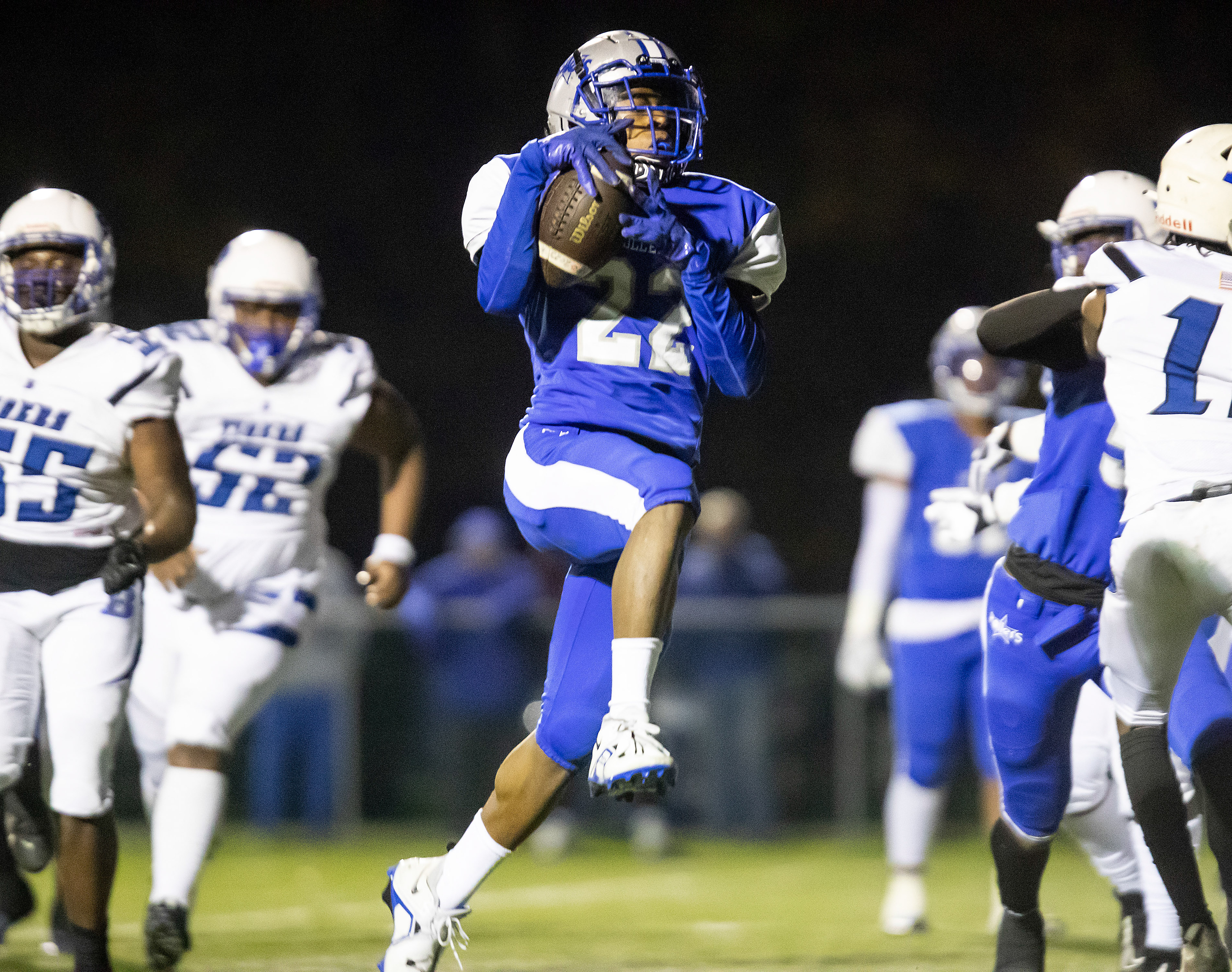 Steel-High defeats Belmont Charter 49-28 in PIAA 1A football playoff ...