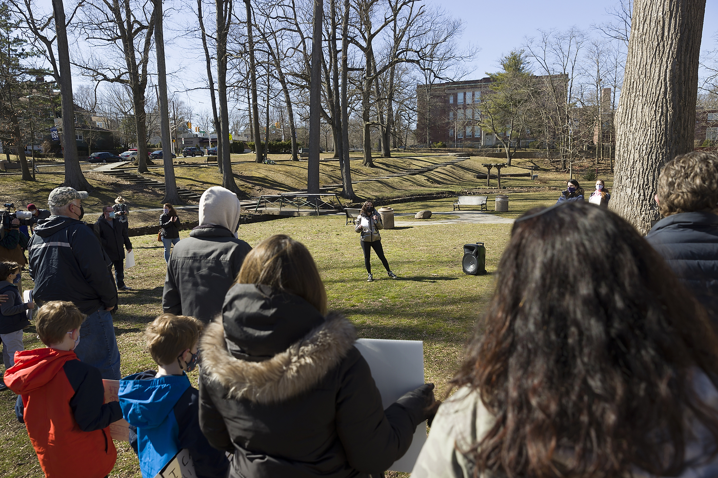 Protesters Mark A Full Year Of School Closures With Rally In Montclair ...