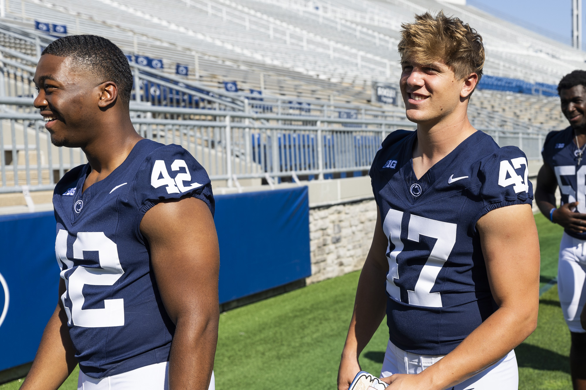 Penn State freshmen at football picture day - pennlive.com