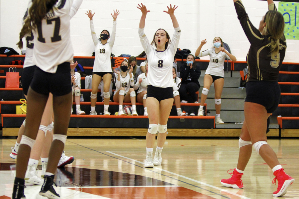 Bethlehem Catholic girls volleyball plays York Suburban in 2020 PIAA 3A ...