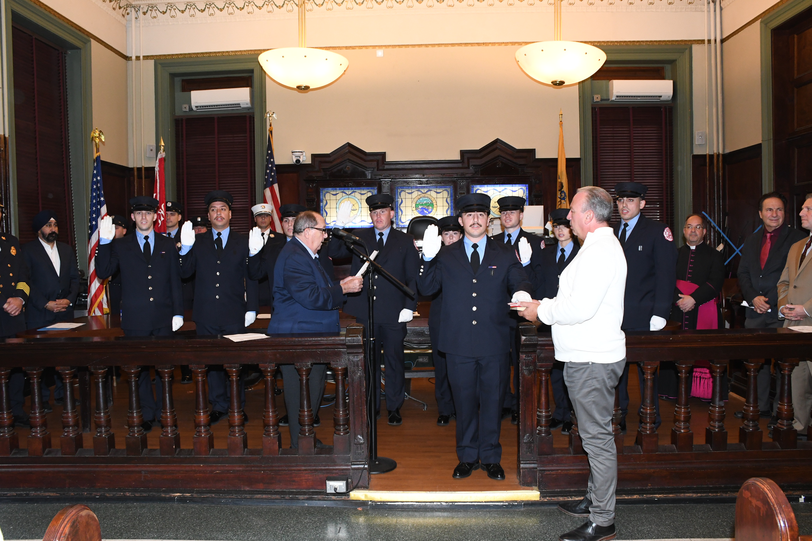 9 are sworn in to Hoboken Fire Department - nj.com