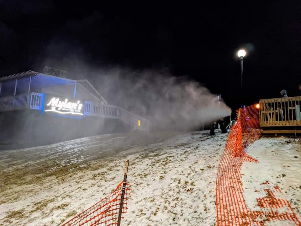 White Lake Snow Farmers blanket community sledding hill with homemade ...