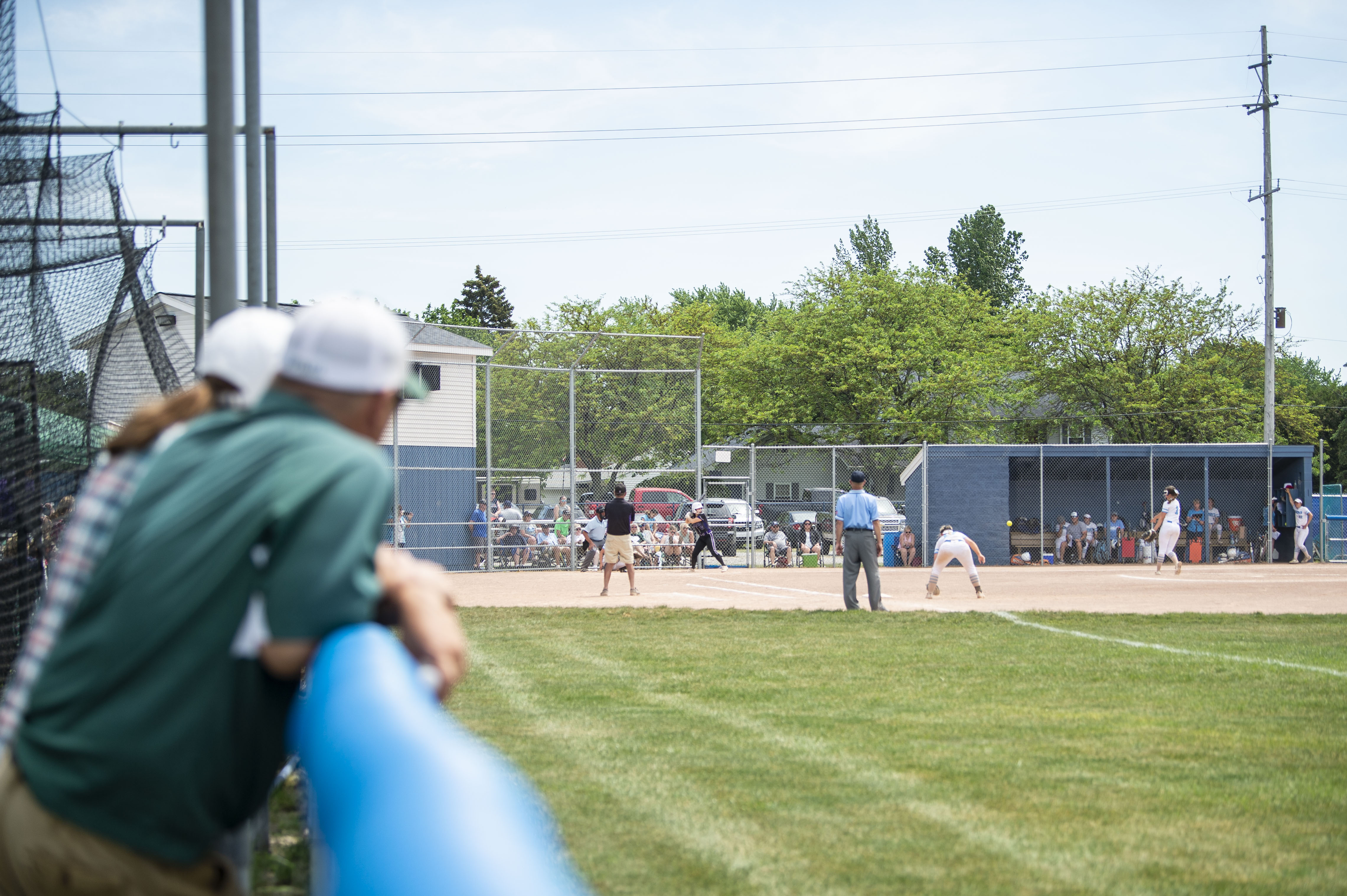 Garber defeats Swan Valley in Division 2 district championship softball ...