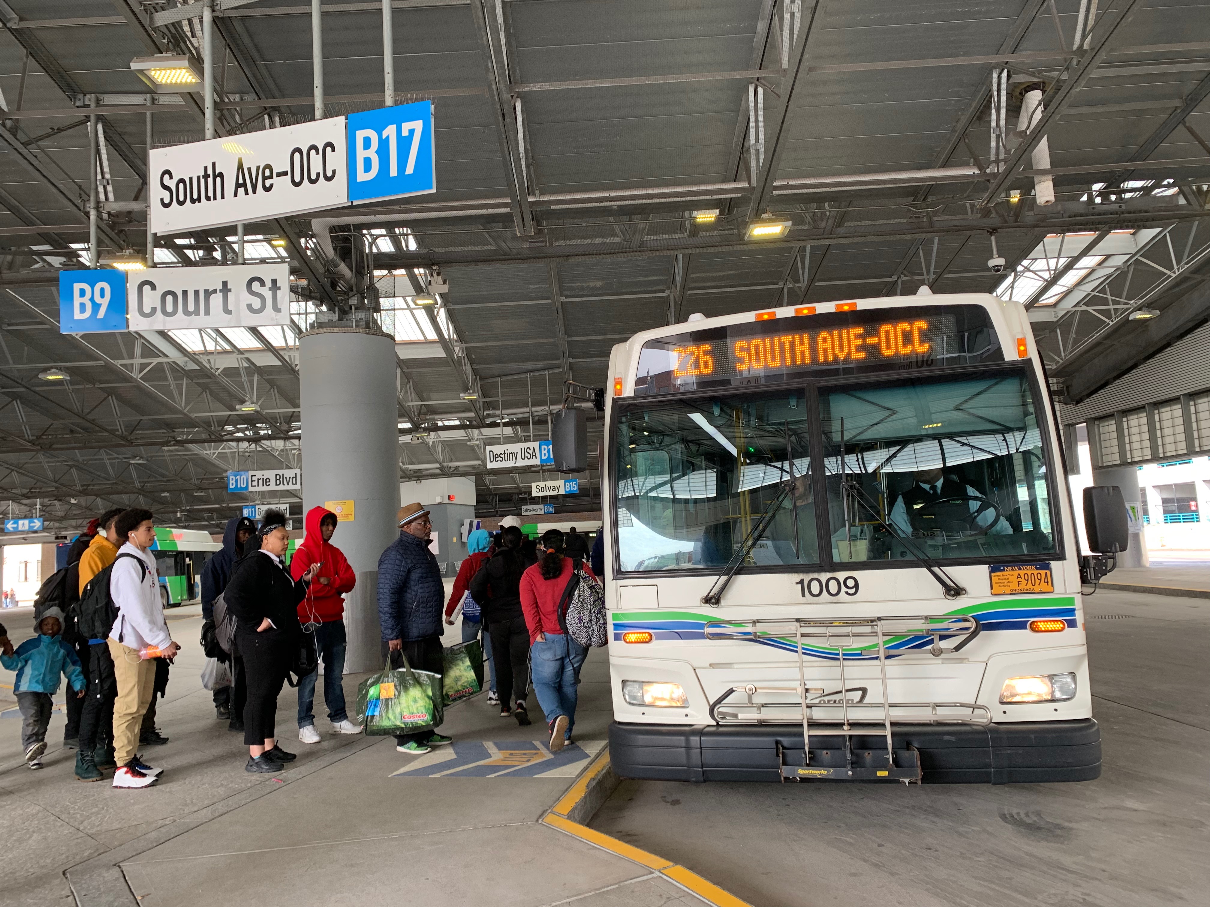 Syracuse Bus Service WSTM Centro BRT