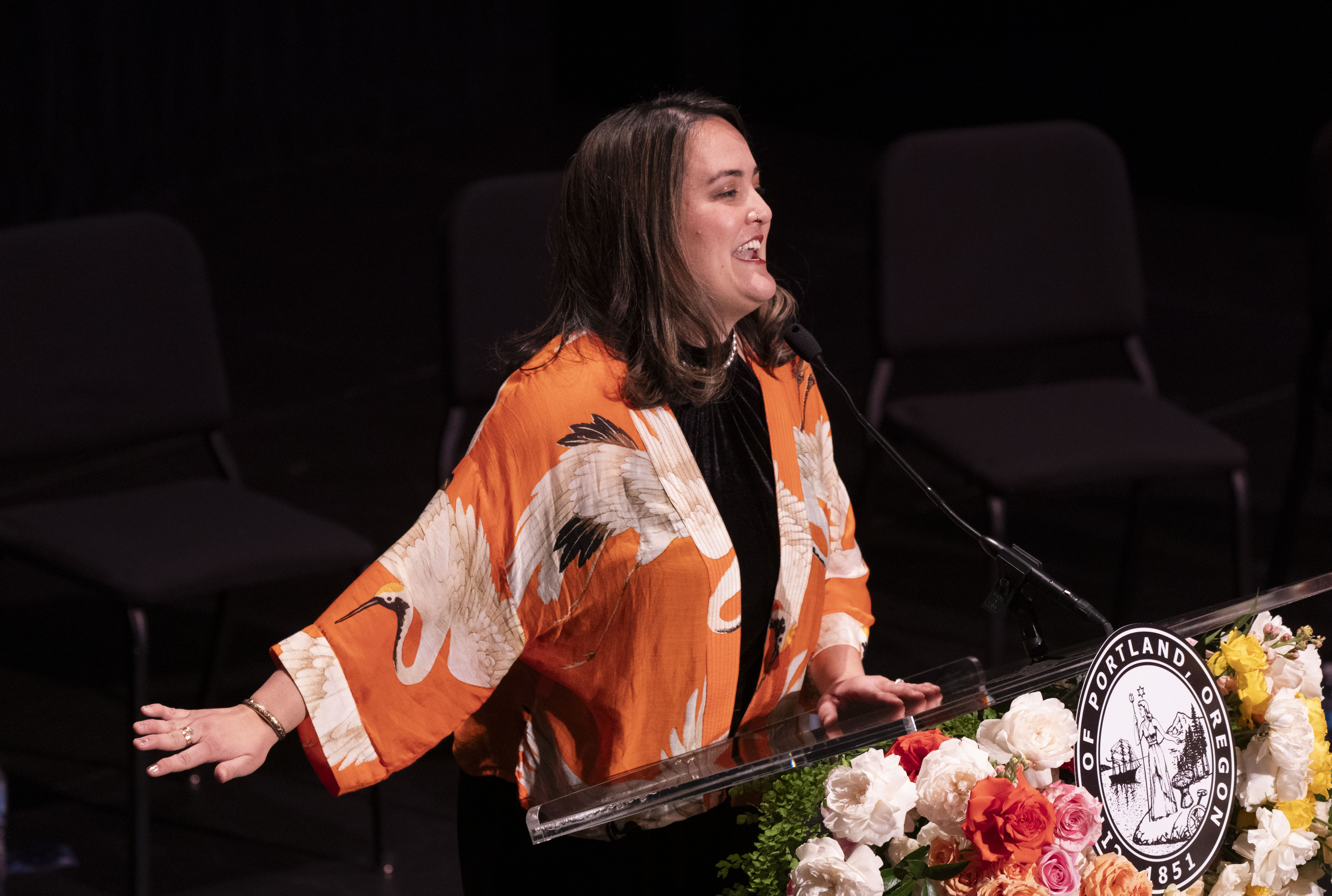 Portland mayor and city councilors swearing-in ceremony - oregonlive.com