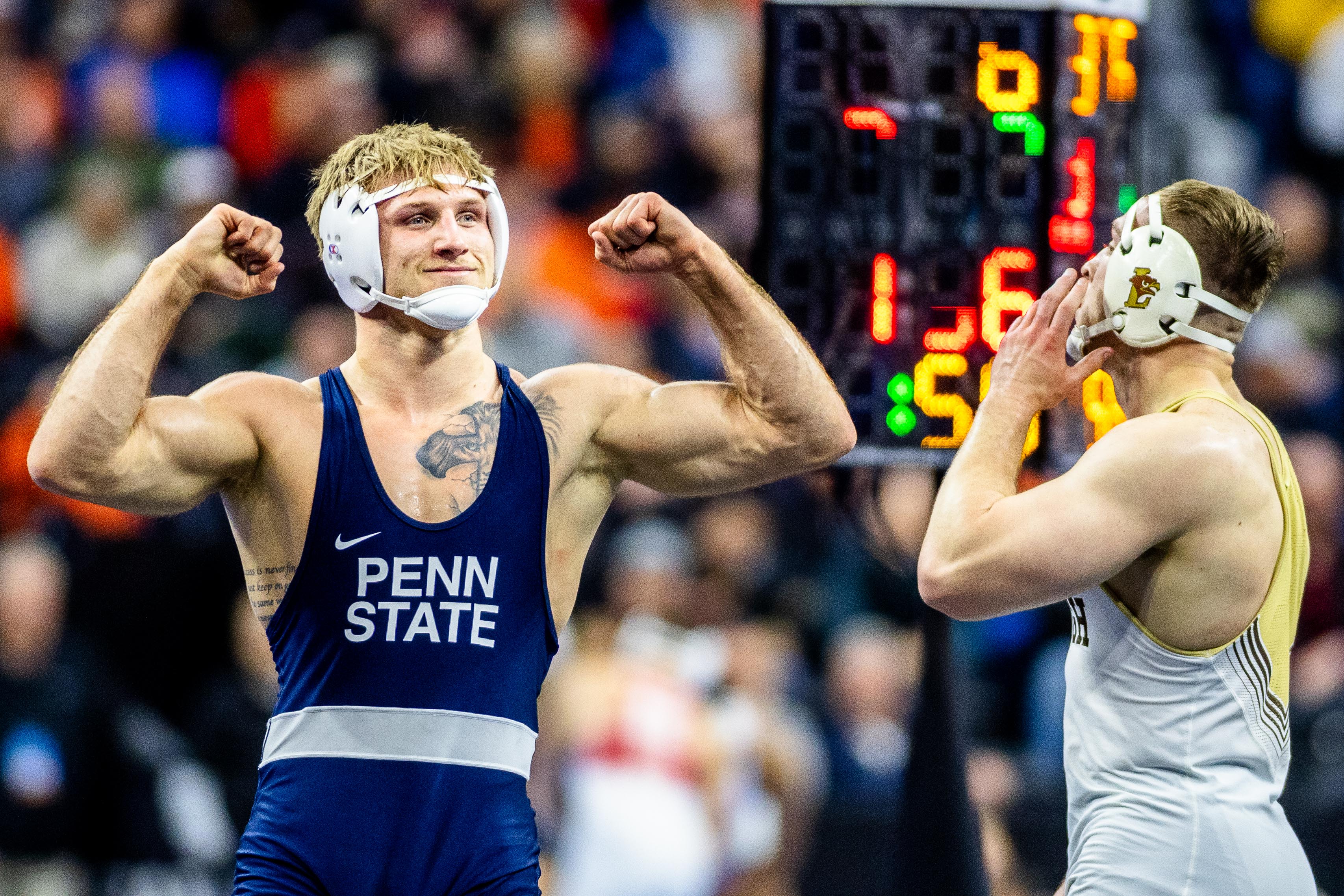 Three former Flint area wrestlers compete at national NCAA wrestling ...