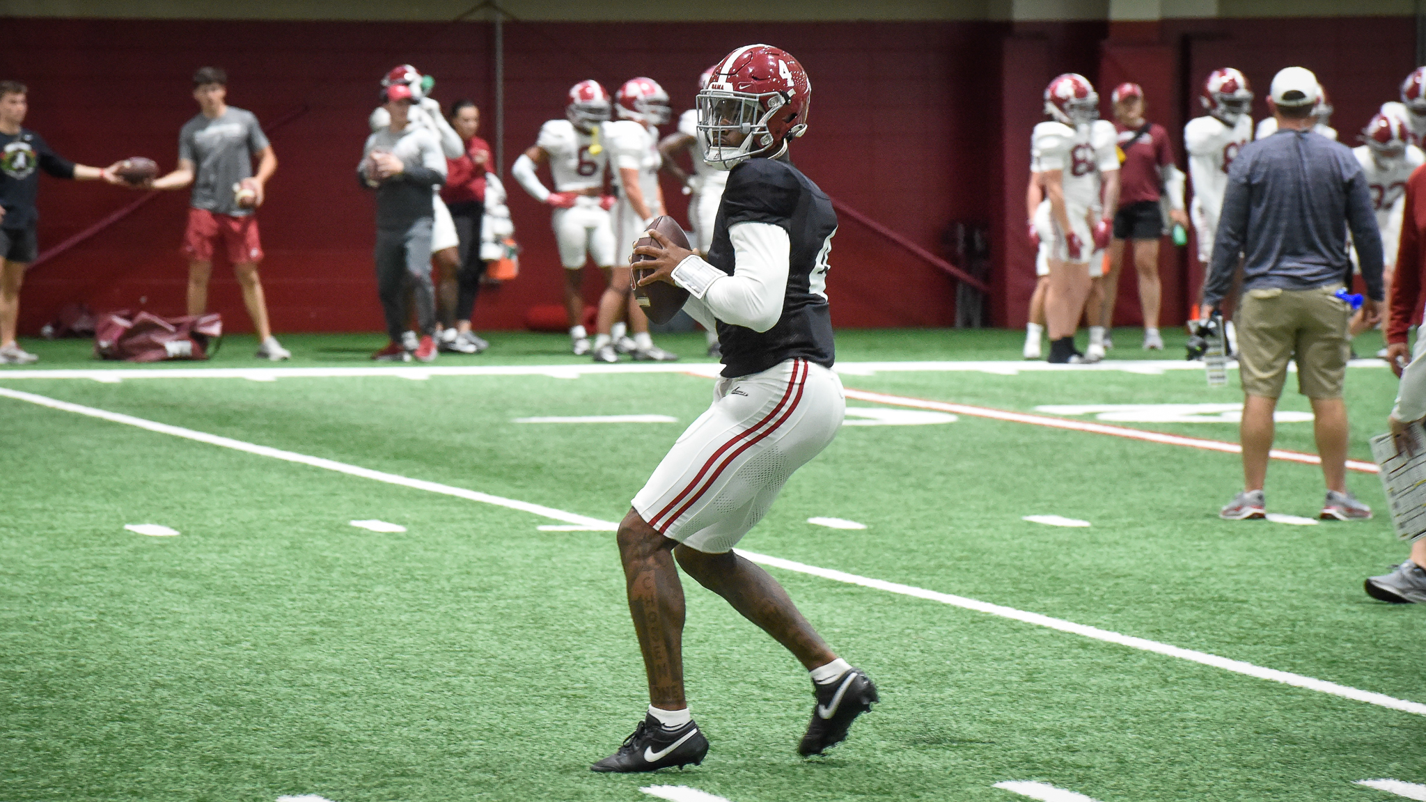 Alabama Football Spring Practice April 9, 2024 - al.com