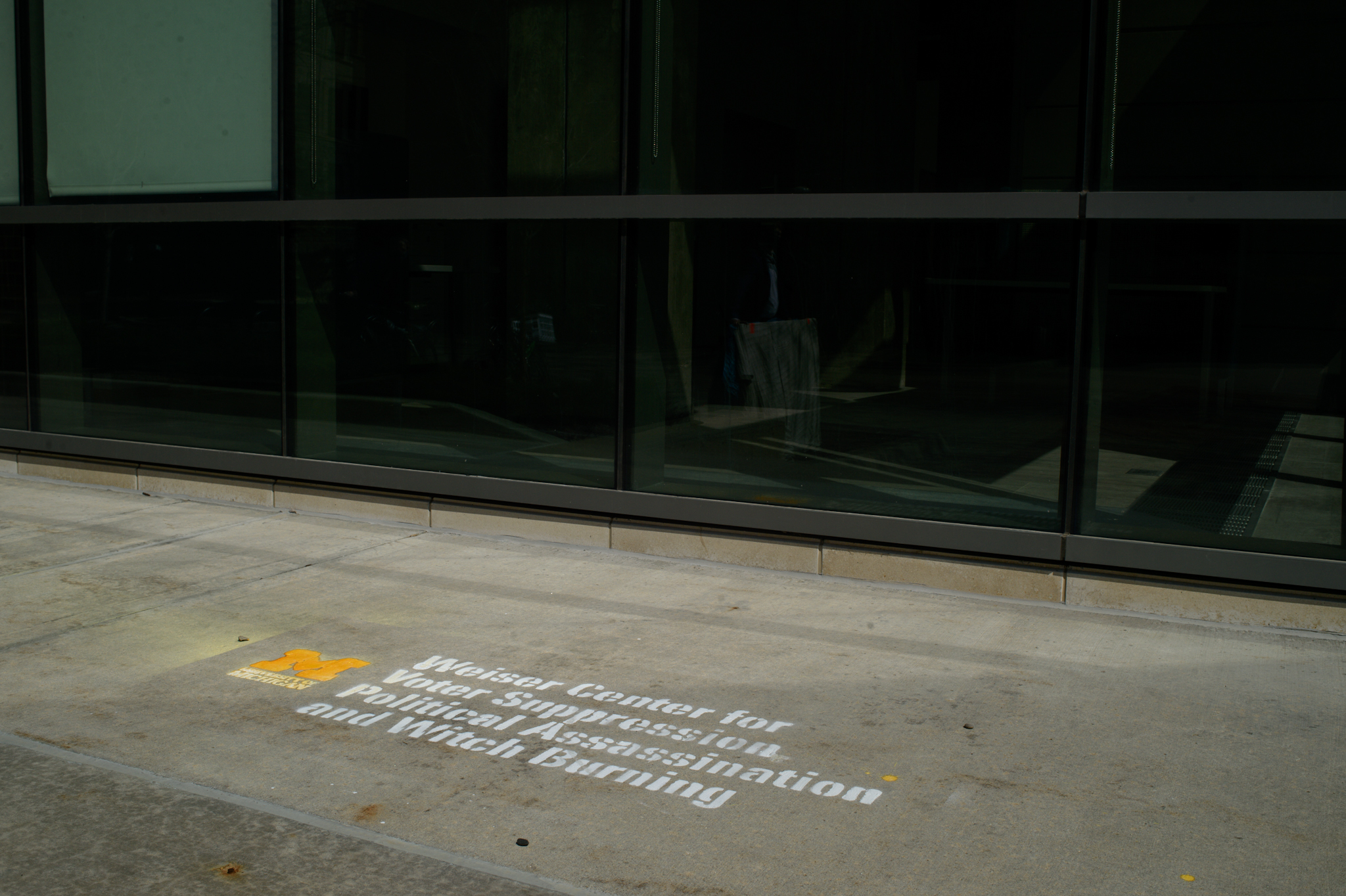 Students, faculty stage mock renaming of Weiser Hall after namesake ...